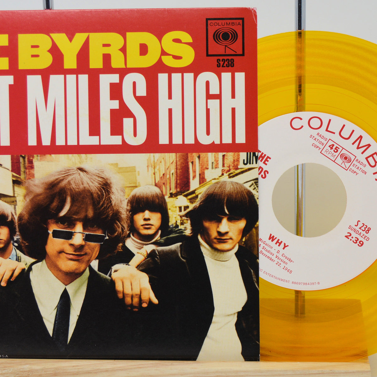 The Byrds - Eight Miles High, Vinyl Record, 45 RPM – Joe's Albums