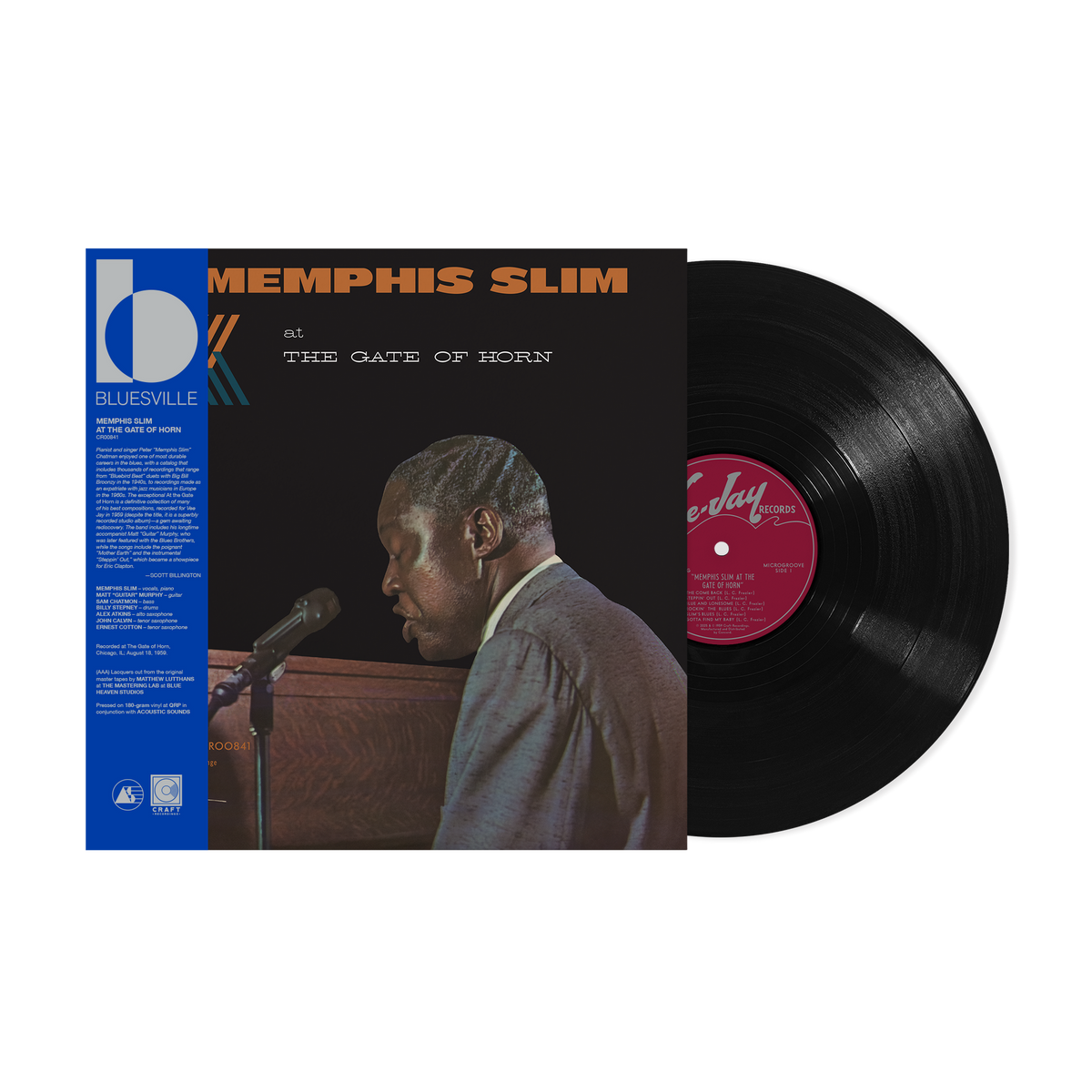 Memphis Slim - At The Gate Of Horn, Vinyl Record Album LP, New – Joe's ...
