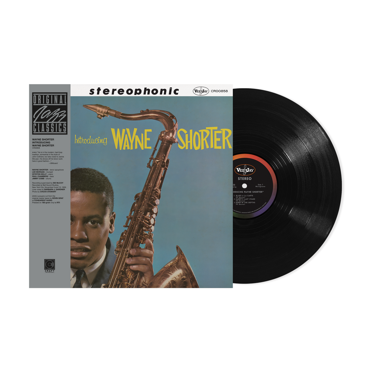 Shorter, Wayne - Introducing Wayne Shorter, Vinyl Record Album LP – Joe ...