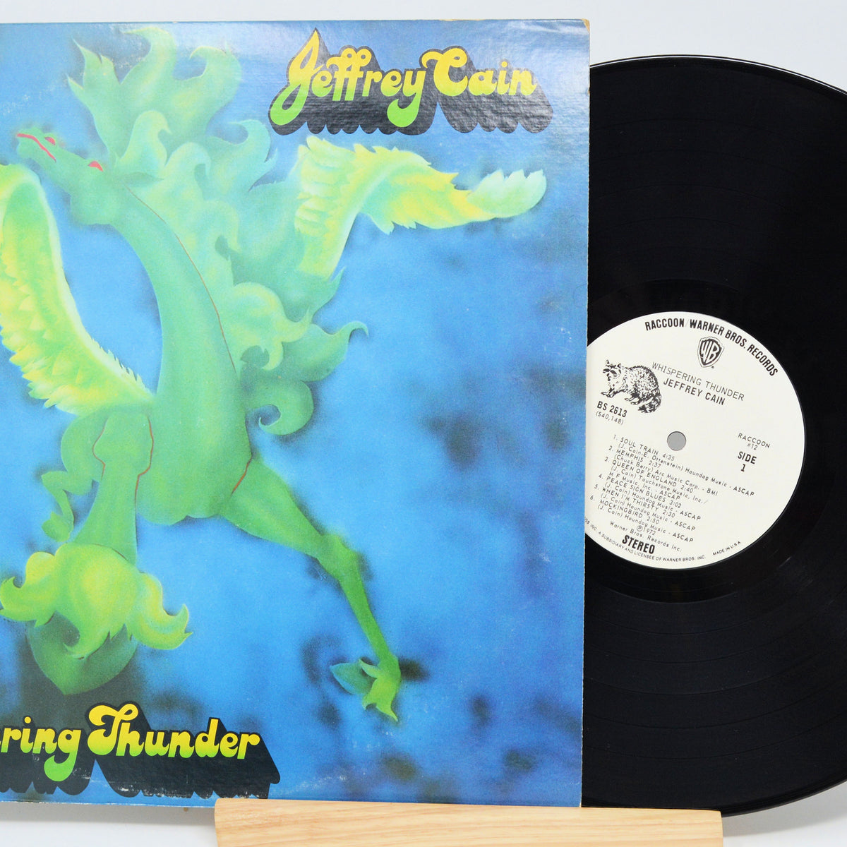 Jeffrey Cain - Whispering Thunder, Vinyl Record Album LP – Joe's Albums