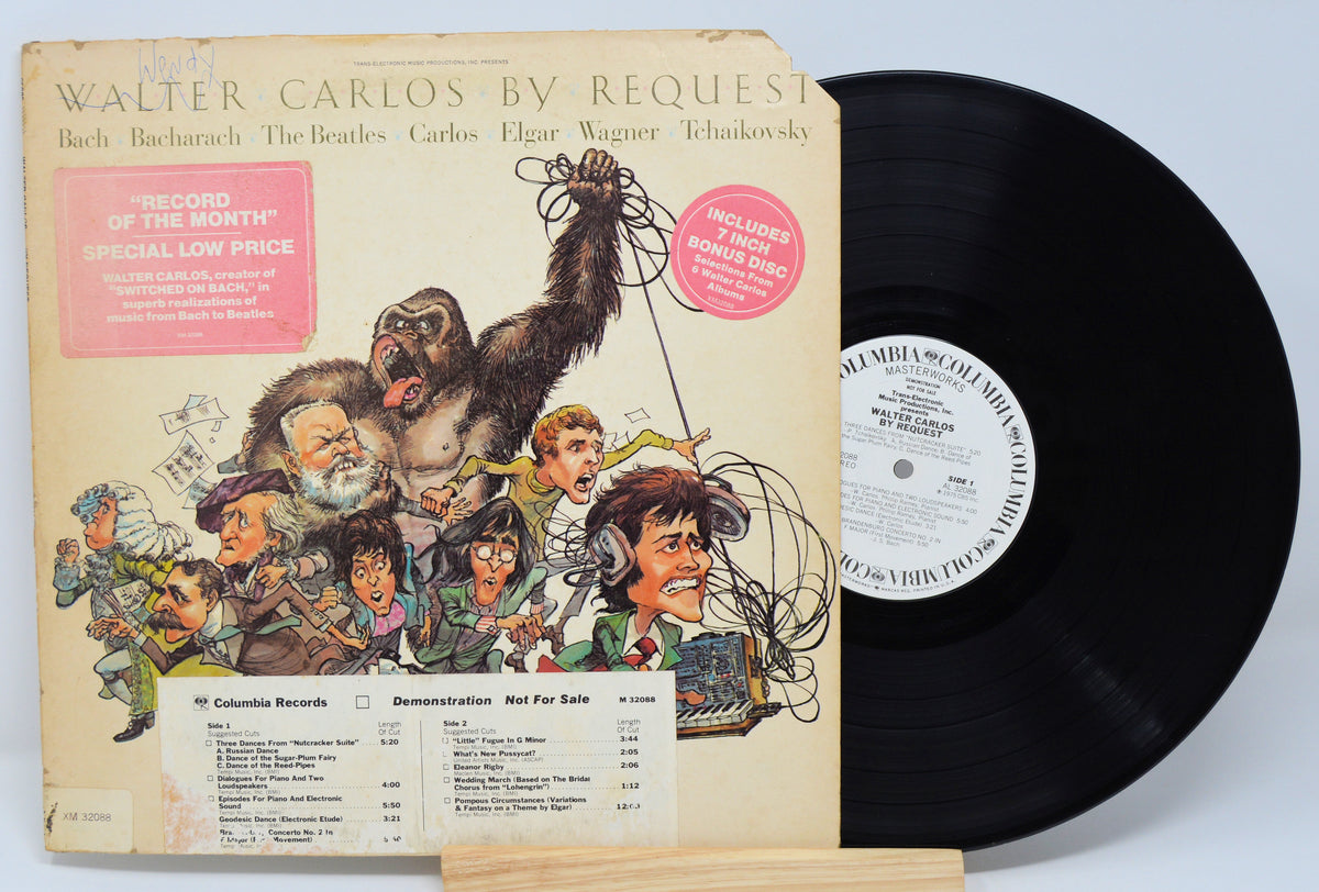 Walter Carlos - By Request, Vinyl Record Album LP, Promo, Wendy – Joe's ...