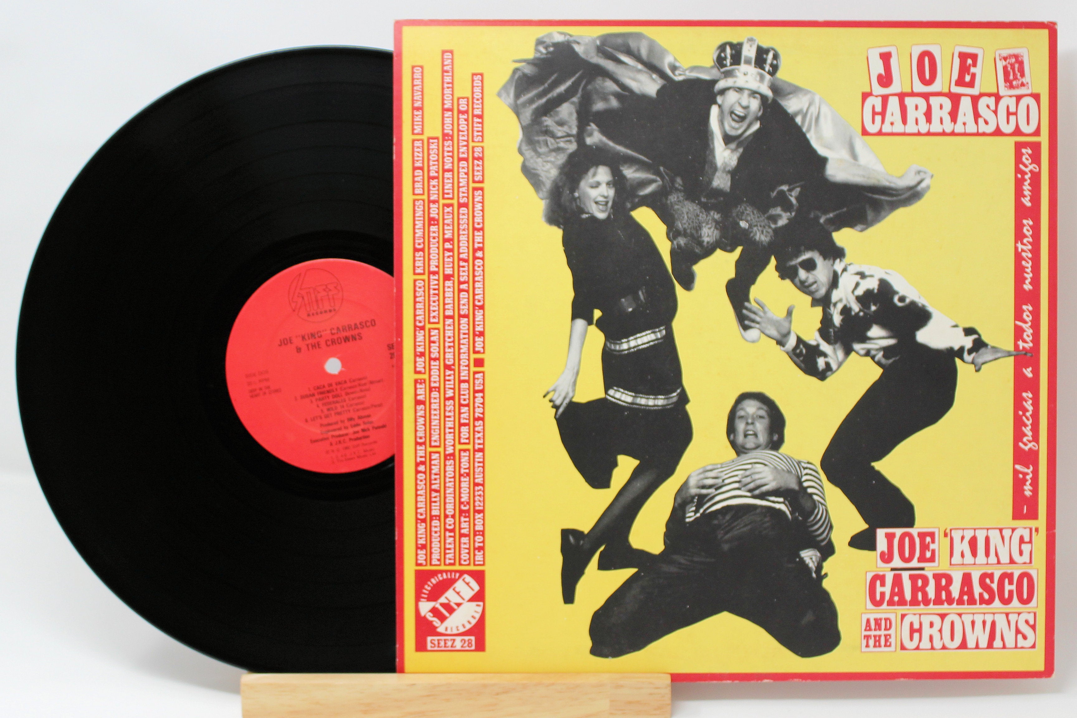 Joe King Carrasco - Mil Gracias A Todos Nuestros, Vinyl Record LP – Joe ...