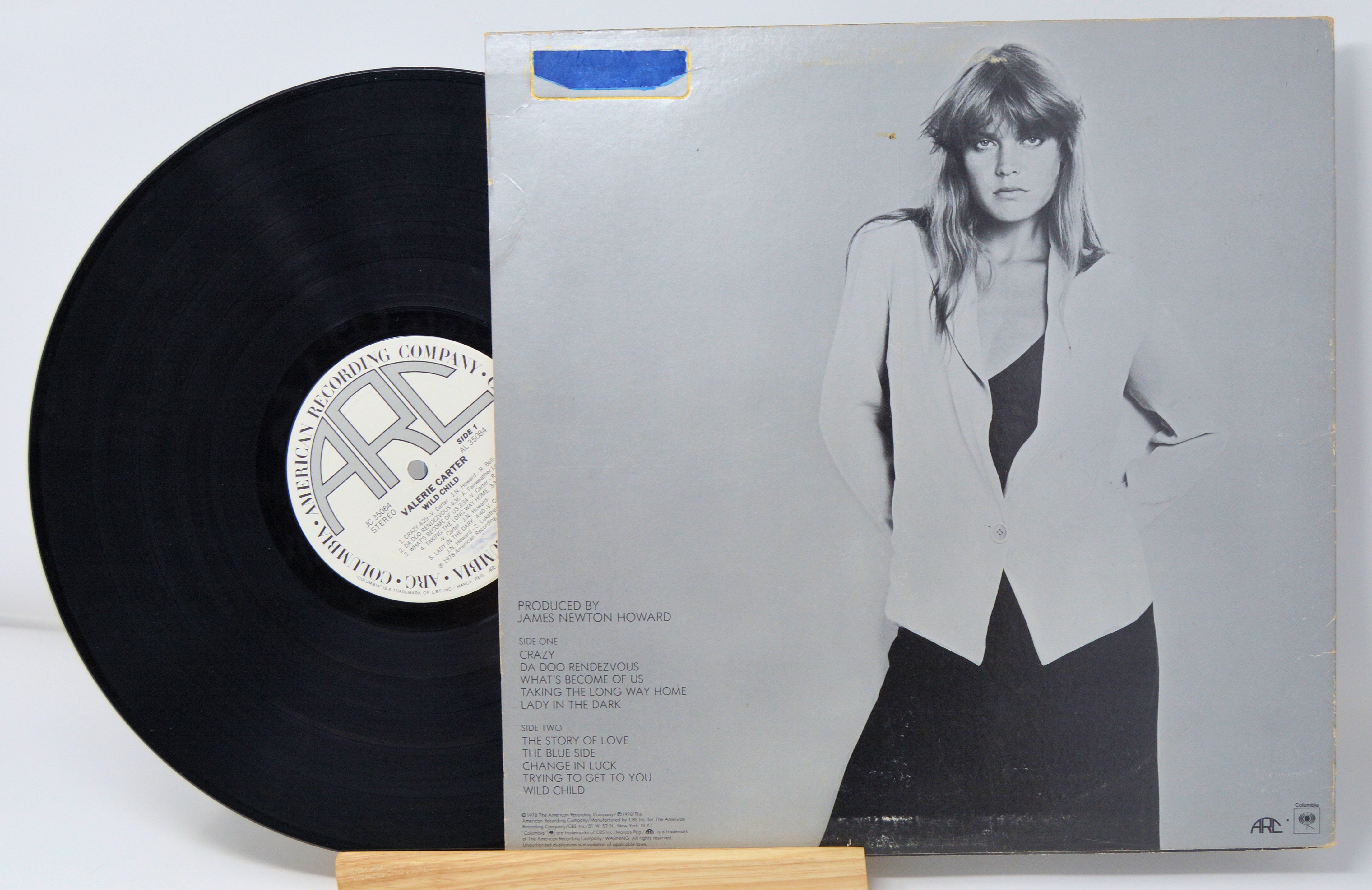 Valerie Carter - Wild Child, Vinyl Record Album LP, Promo, Columbia ...
