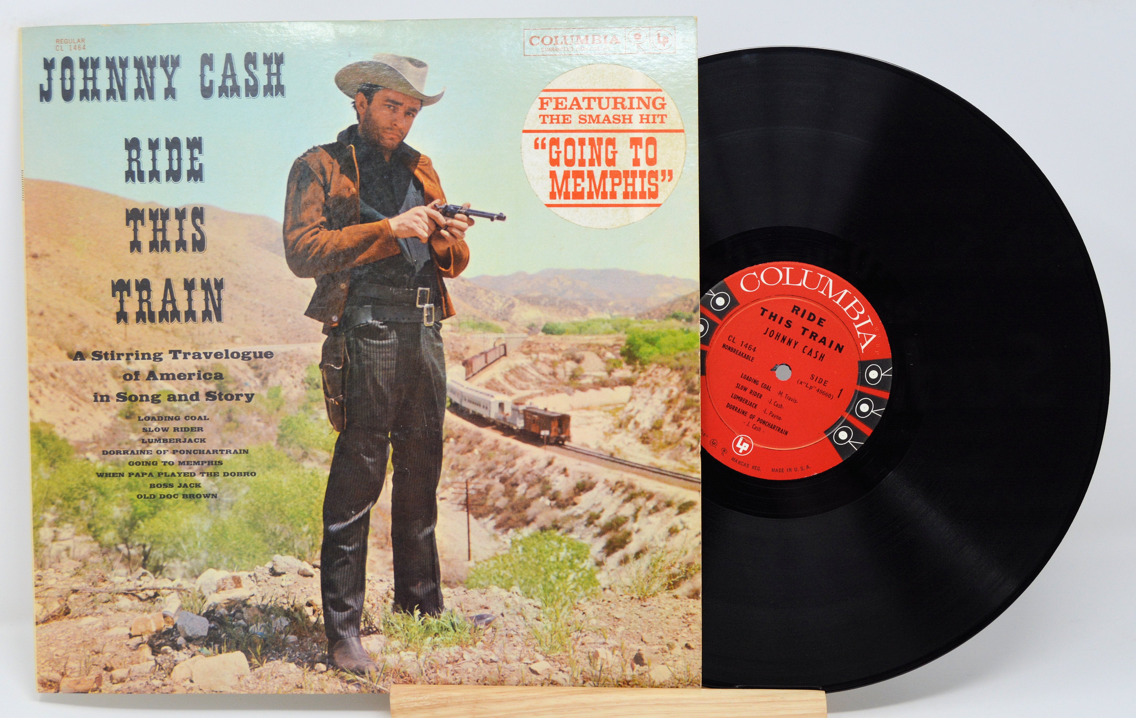 Johnny Cash - Ride This Train, Vinyl Record Album LP, Columbia 6-Eye ...