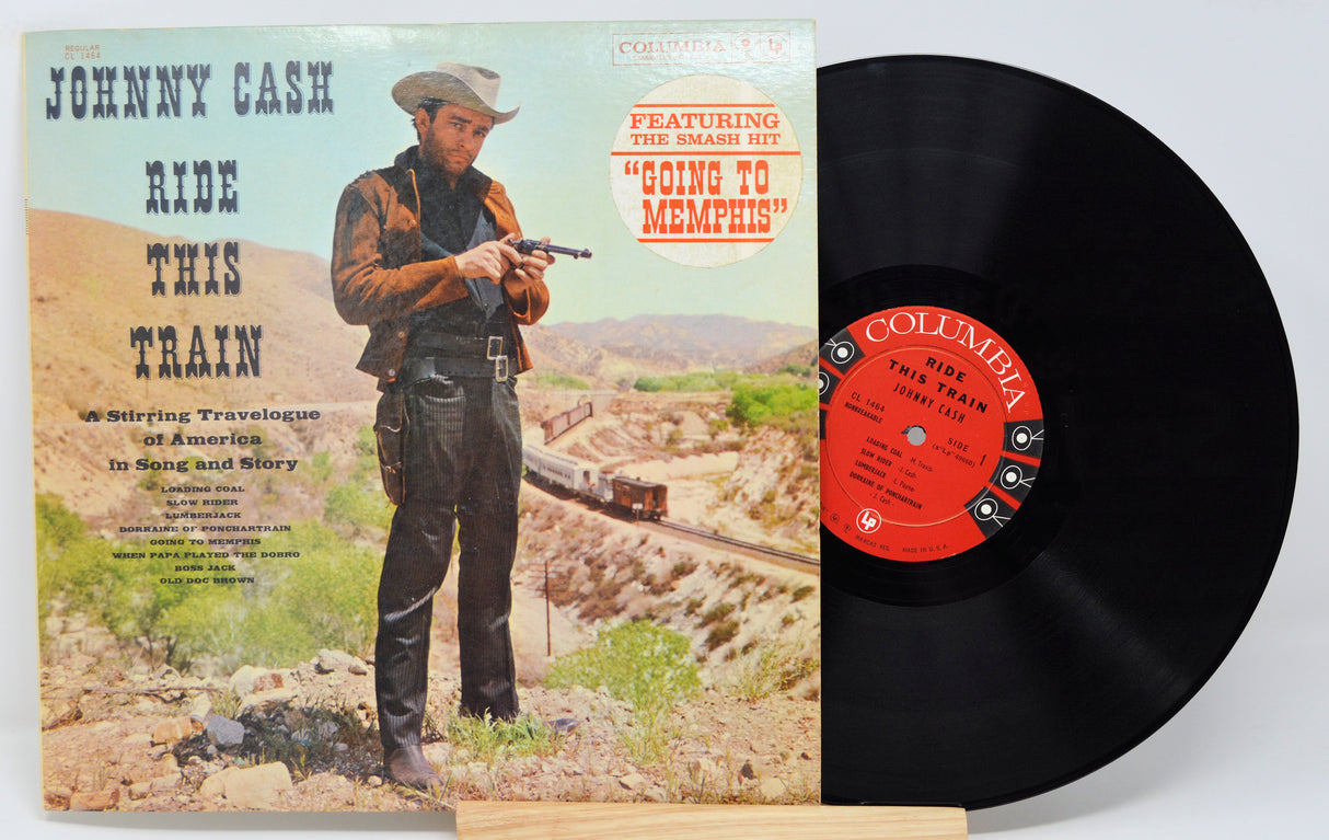 Johnny Cash - Ride This Train, Vinyl Record Album LP, Columbia 6-Eye ...