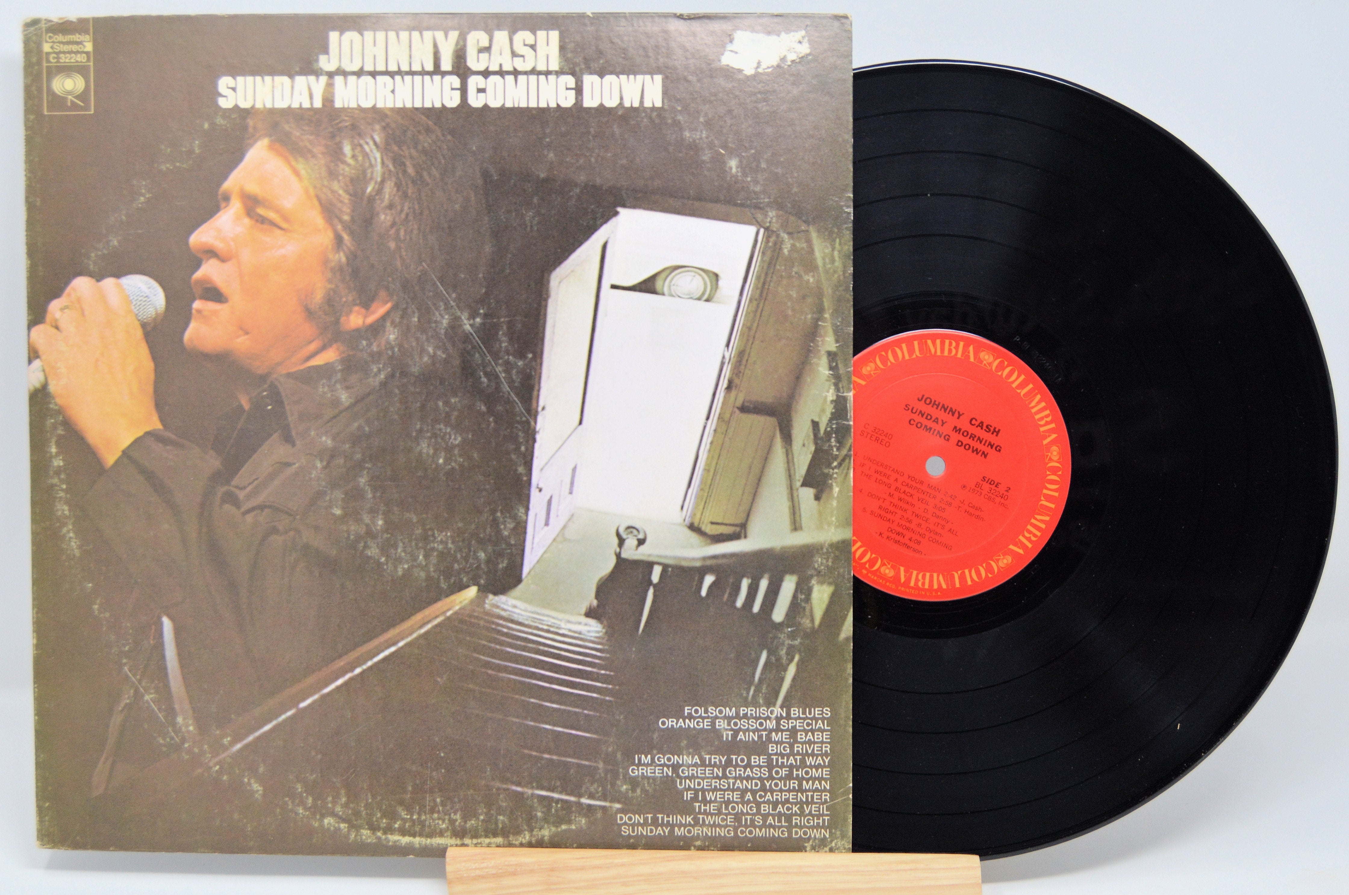 Johnny Cash - Sunday Morning Coming Down, Vinyl Record Album LP – Joe's ...