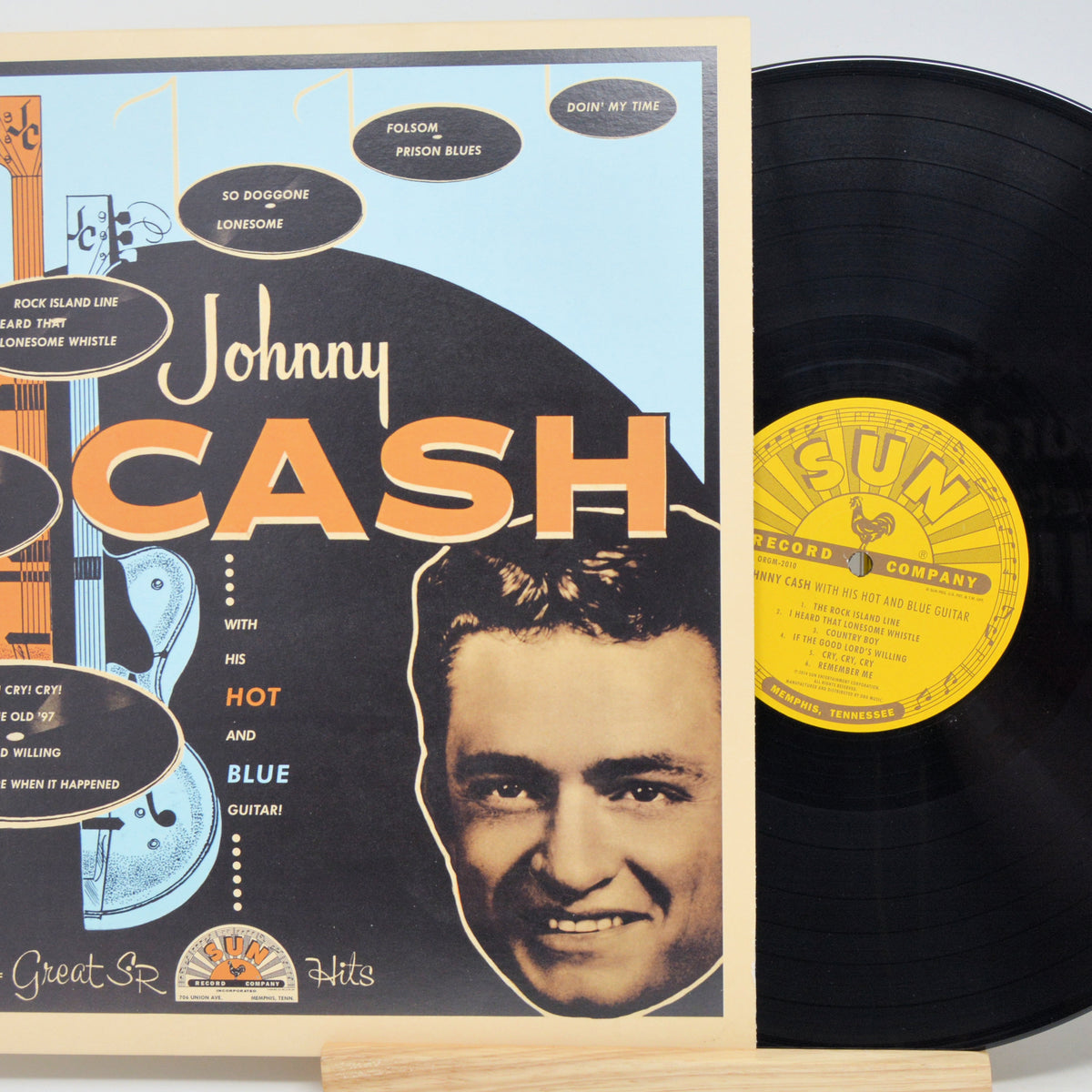 Johnny Cash - With His Hot Blue Guitar, Vinyl Record Album LP – Joe's ...