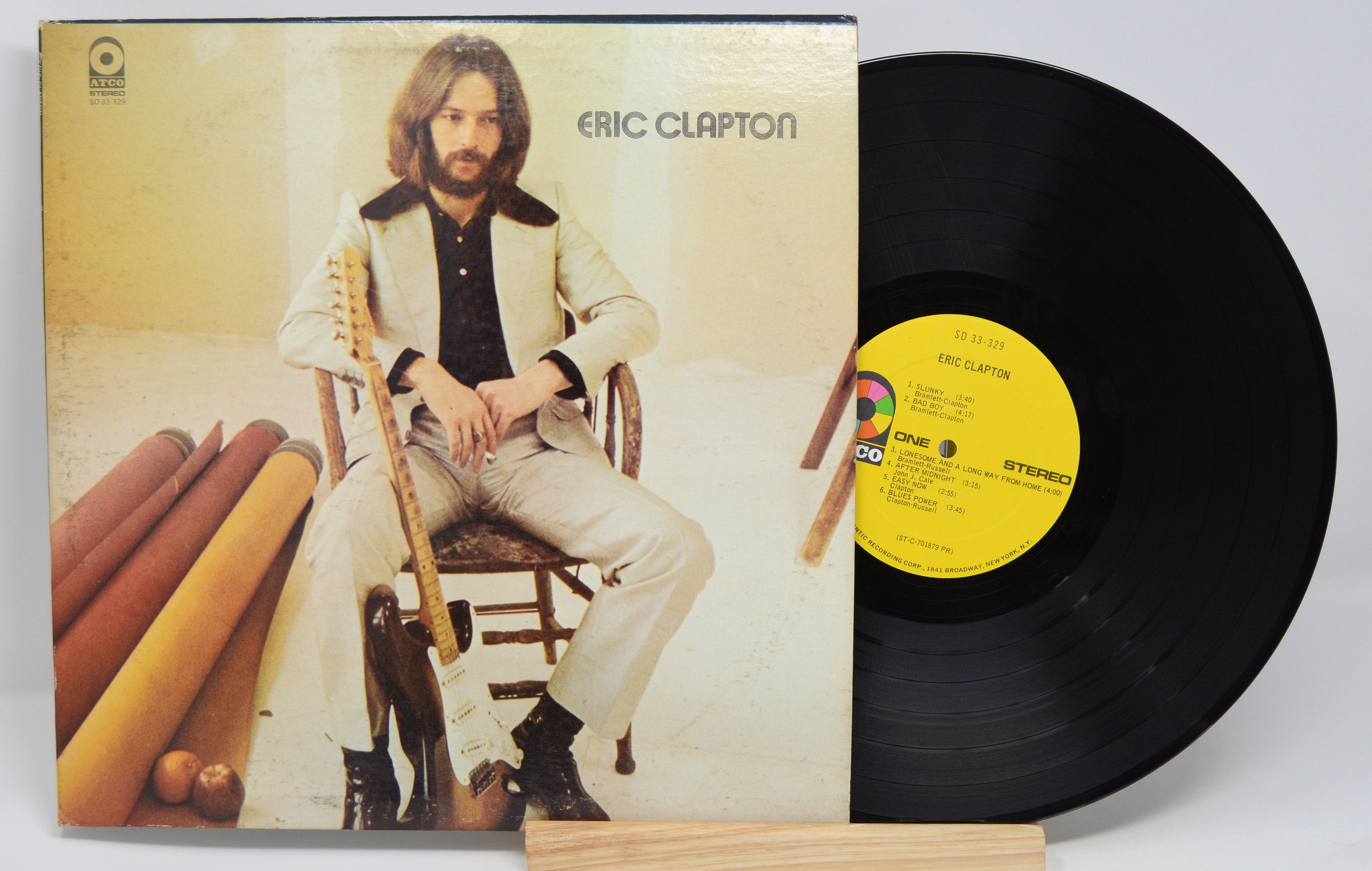 Eric Clapton - Self Titled, Vinyl Record Album LP, ATCO, Atlantic – Joe ...