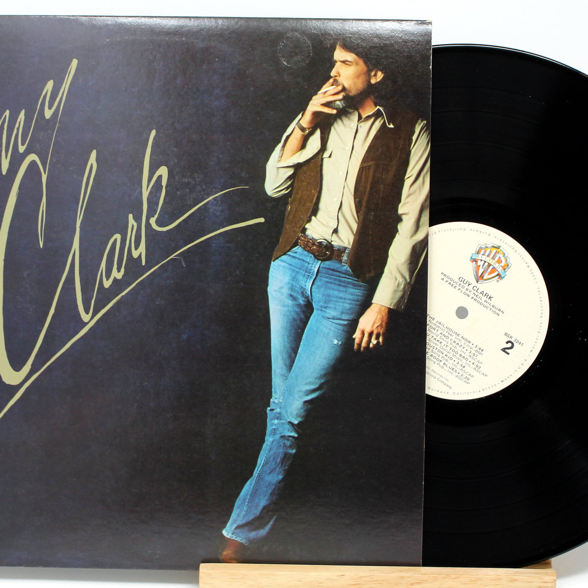 Guy Clark - Self Titled, Vinyl Record Album LP, Original Pressing – Joe ...