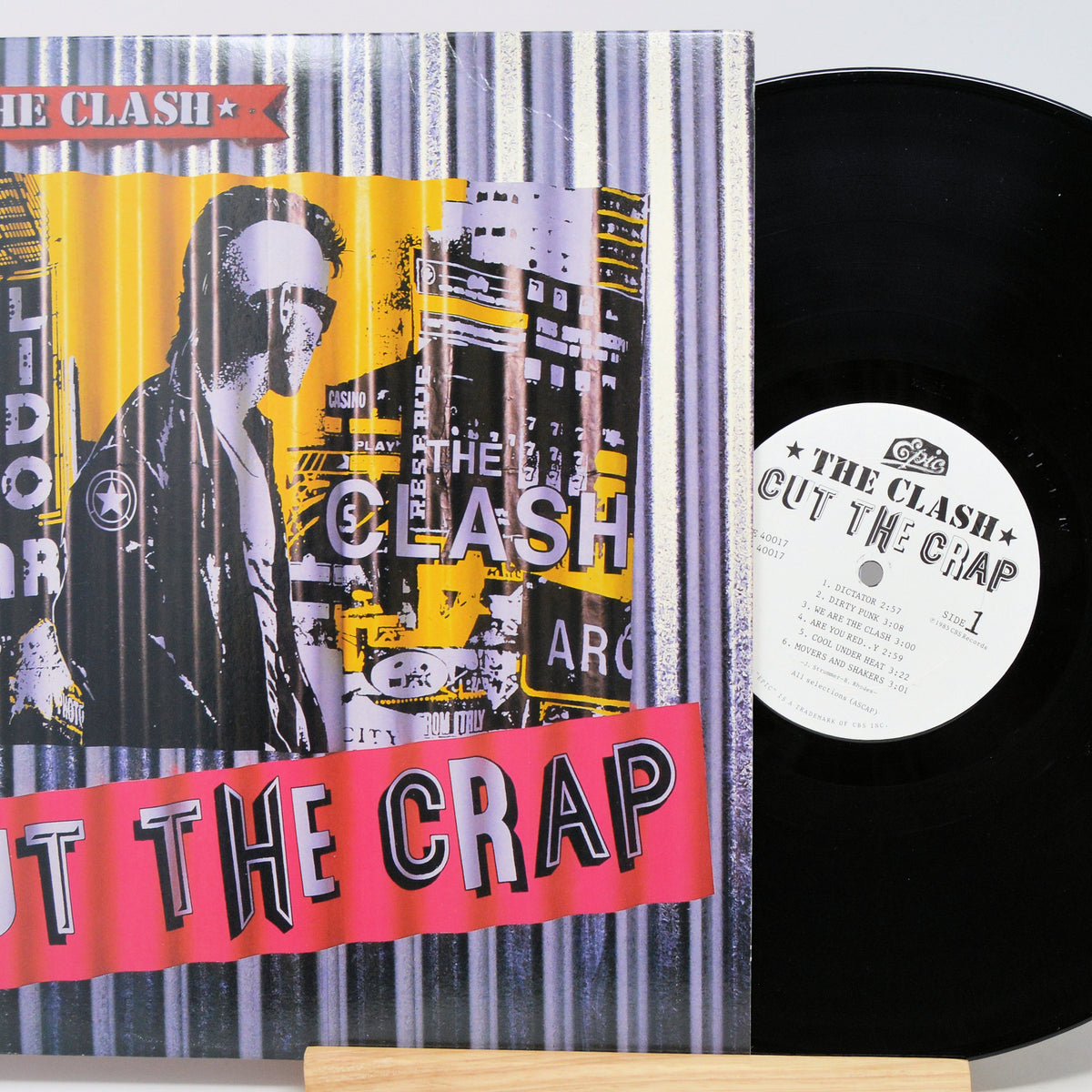 The Clash - Cut The Crap, Vinyl Record Album LP, UPC: 074644001716 ...