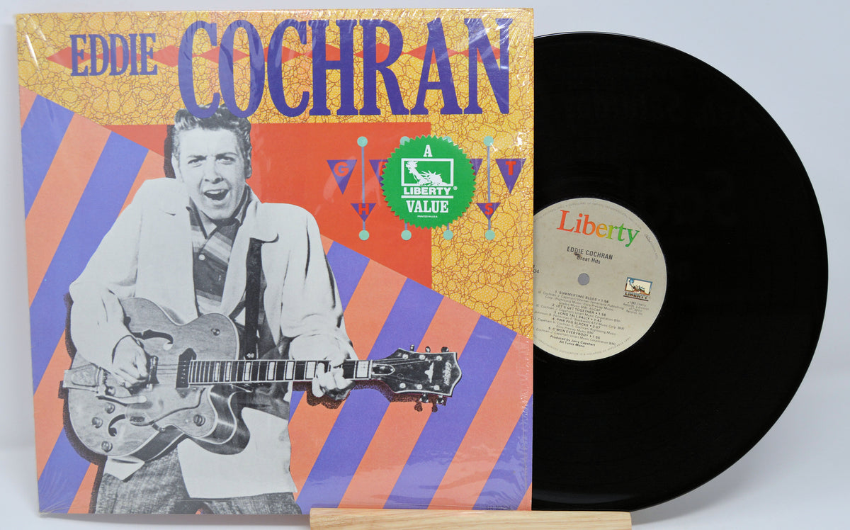 Eddie Cochran - Great Hits, Vinyl Record Album LP – Joe's Albums