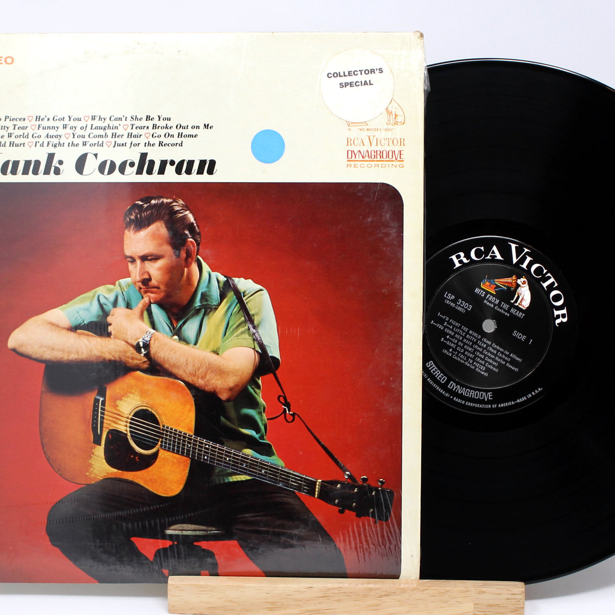 Hank Cochran - Hits From The Heart, Vinyl Record Album LP, RCA Victor ...