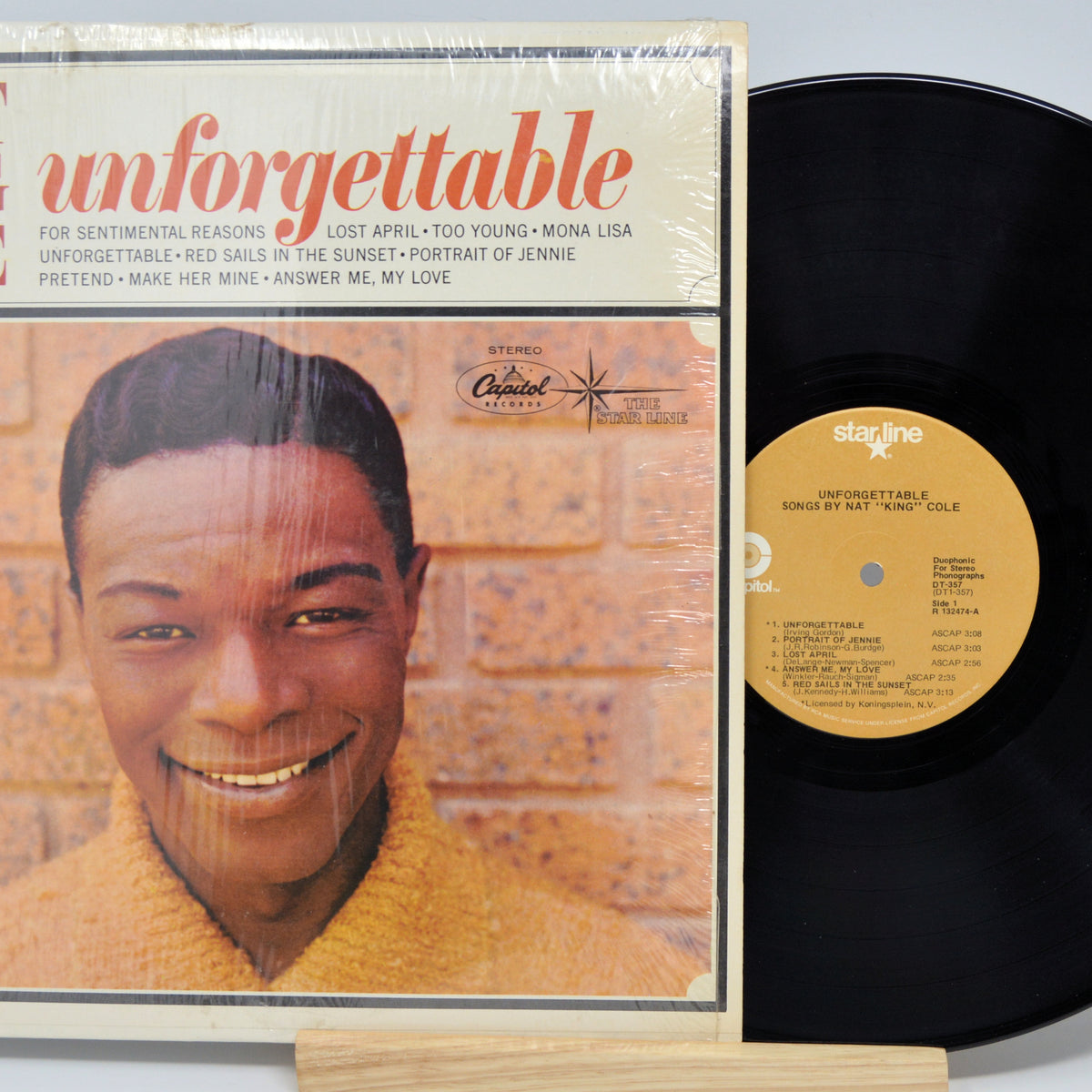 Nat King Cole - Unforgettable, Vinyl Record Album LP, Capitol – Joe's ...