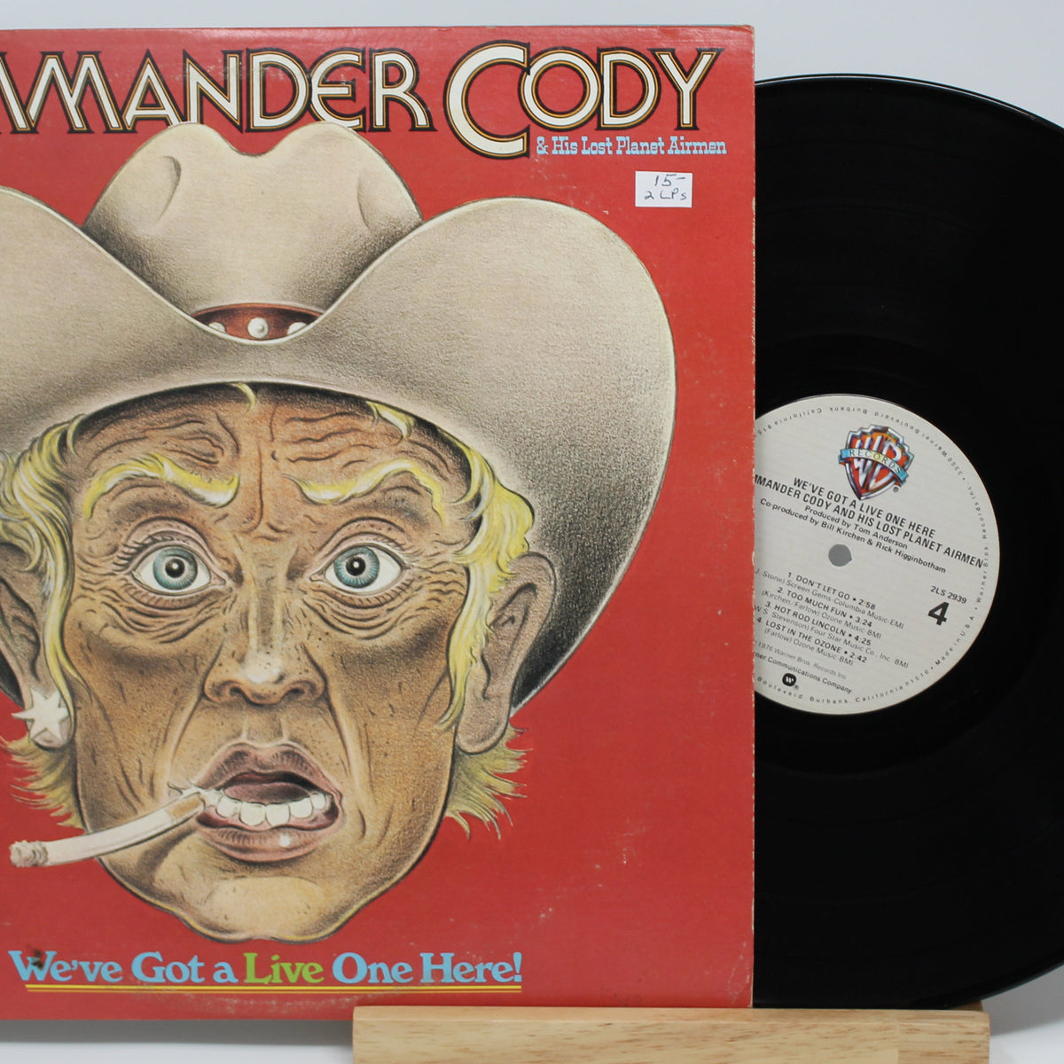 Commander Cody - We've Got A live One, Vinyl Record Album 2LP – Joe's ...