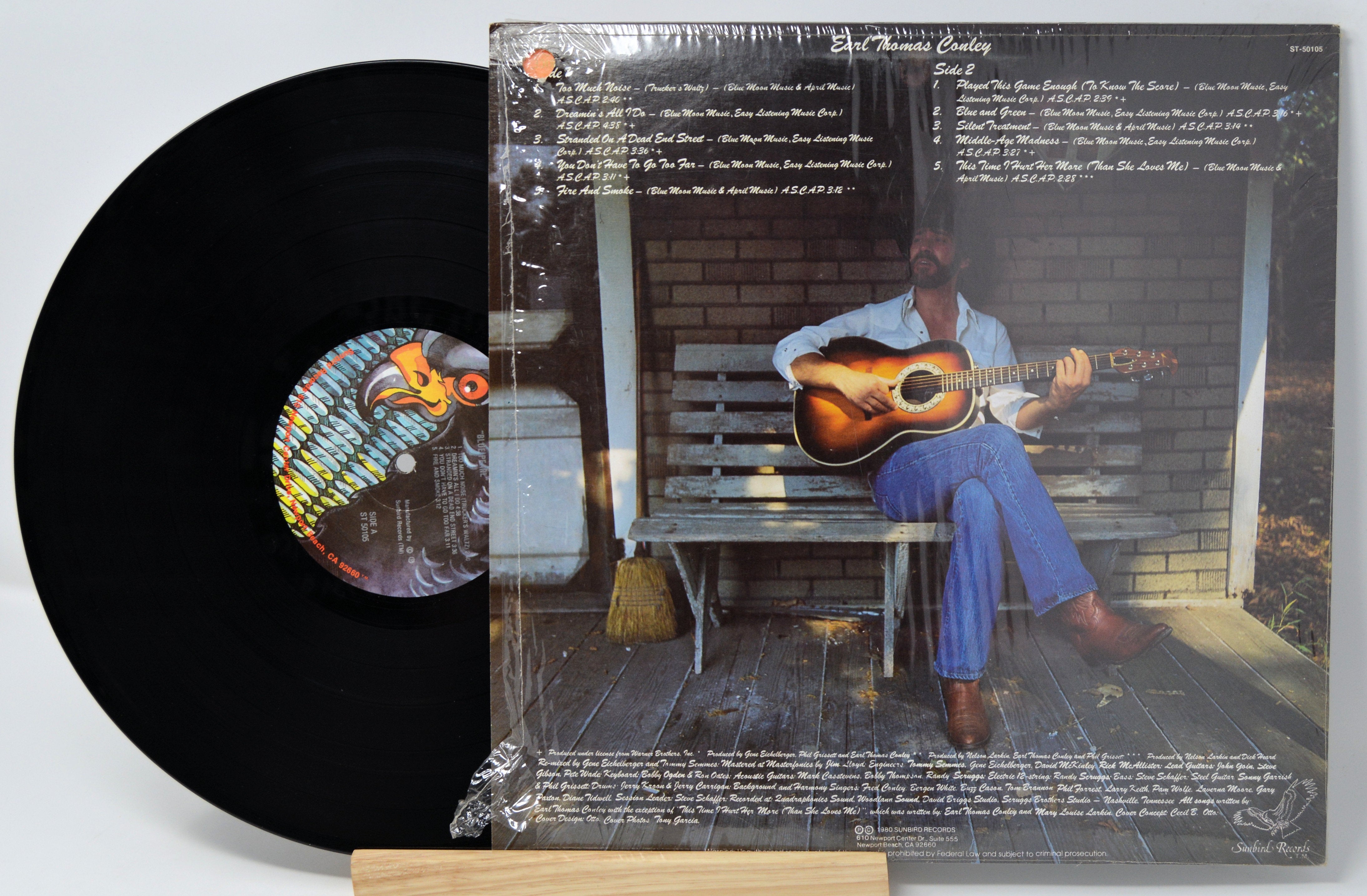 Earl Thomas Conley - Blue Pearl, Vinyl Record Album LP – Joe's Albums