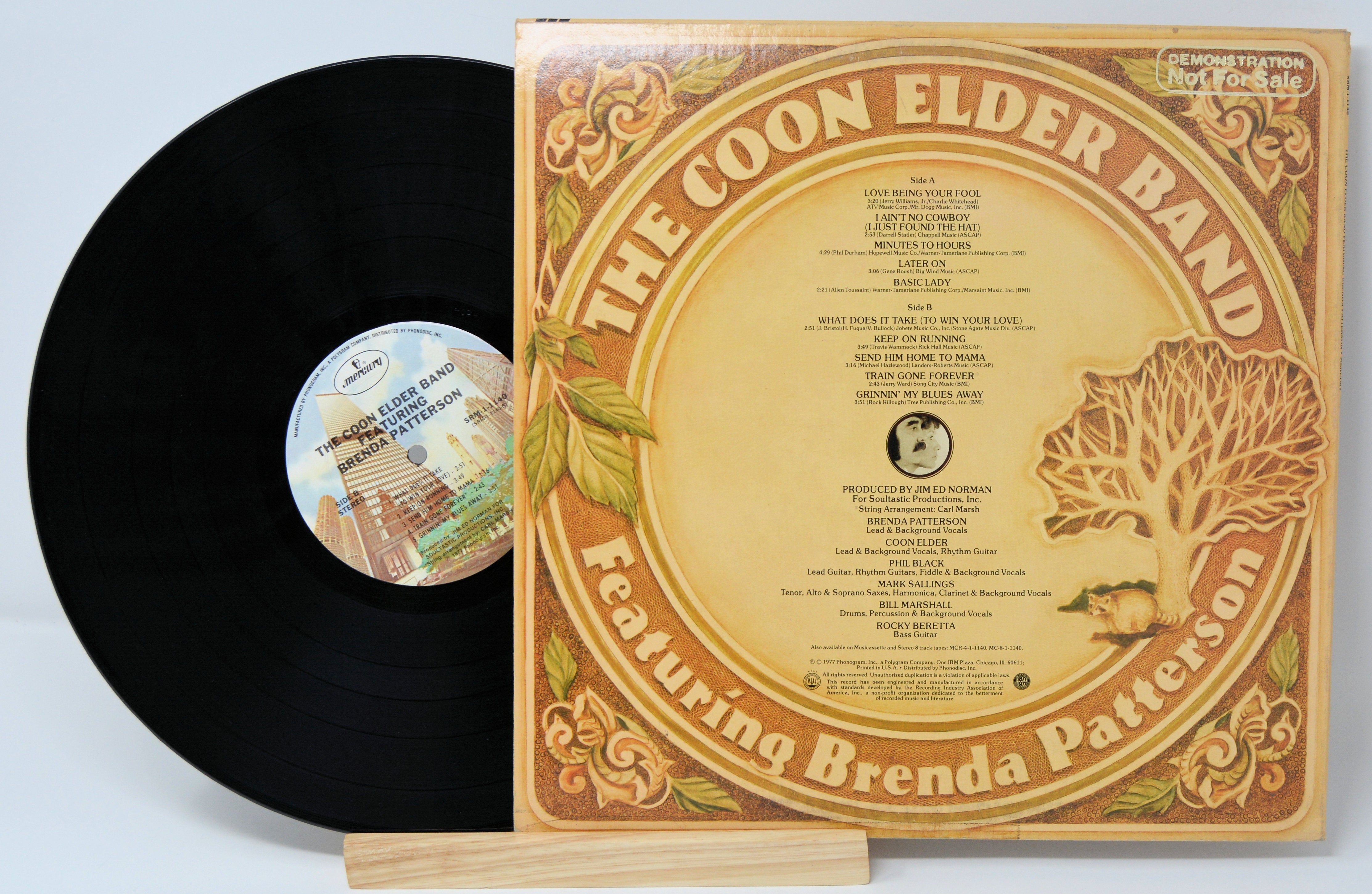 Coon Elder Band Featuring Brenda Patterson, Vinyl Record LP, Bluegrass ...