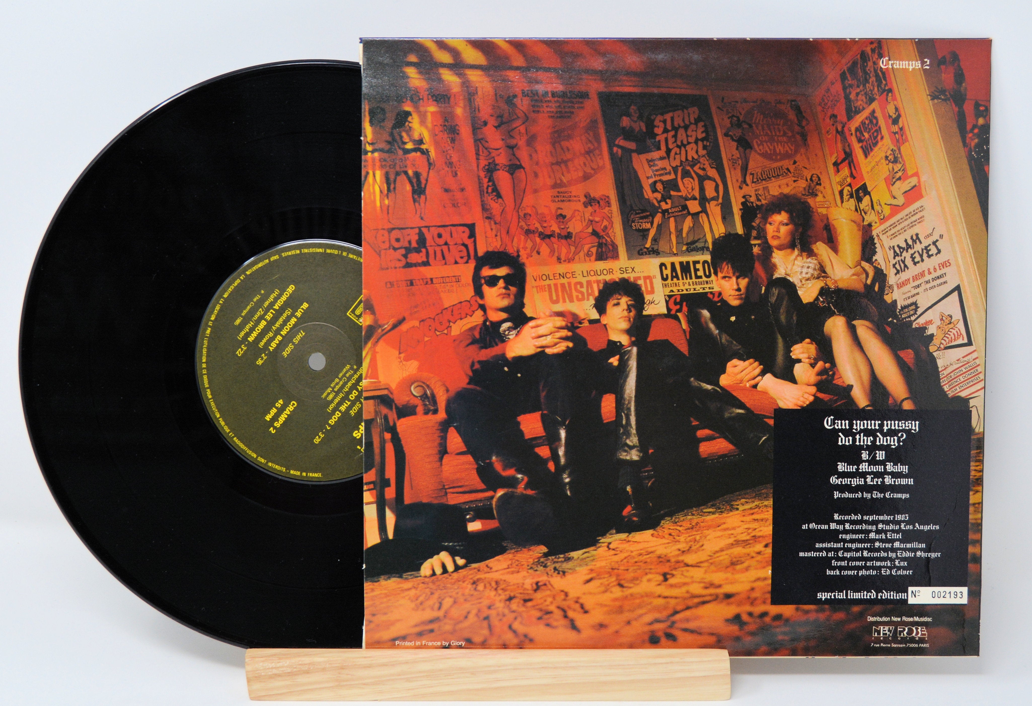 Cramps - Can Your Pussy Do The Dog?, Vinyl Record 10", New Rose – Joe's ...