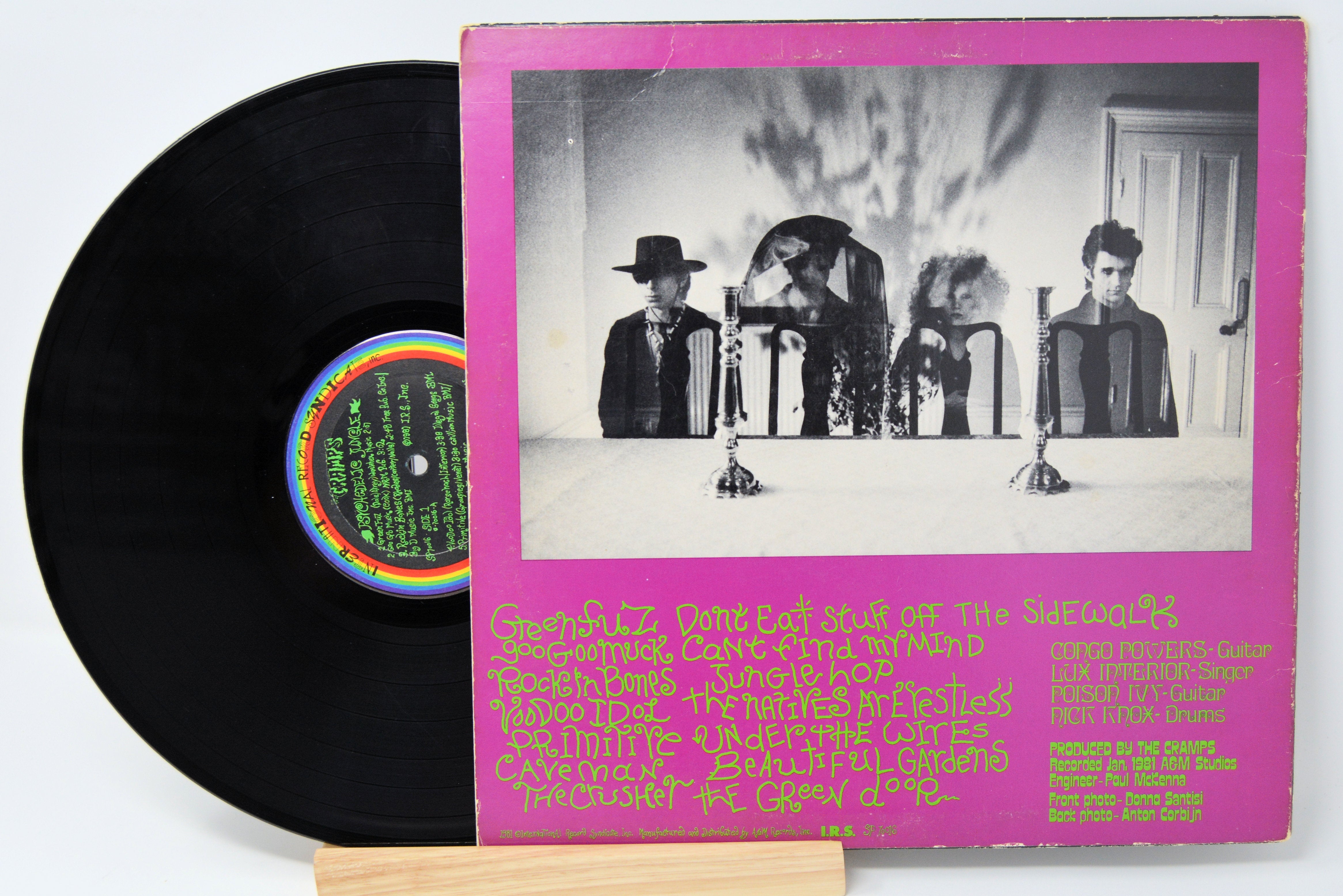 Cramps - Psychedelic Jungle, Vinyl Record LP, IRS SP 70016 – Joe's Albums