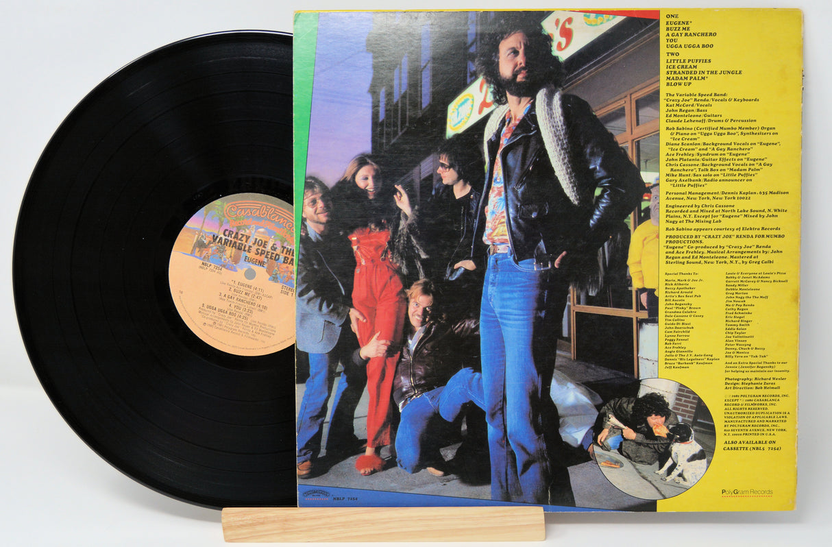 Crazy Joe & Variable Speed Band - Eugene, Vinyl Record Album LP – Joe's ... Crazy Joe & Variable Speed Band - Eugene, Vinyl Record Album LP – Joe's ...