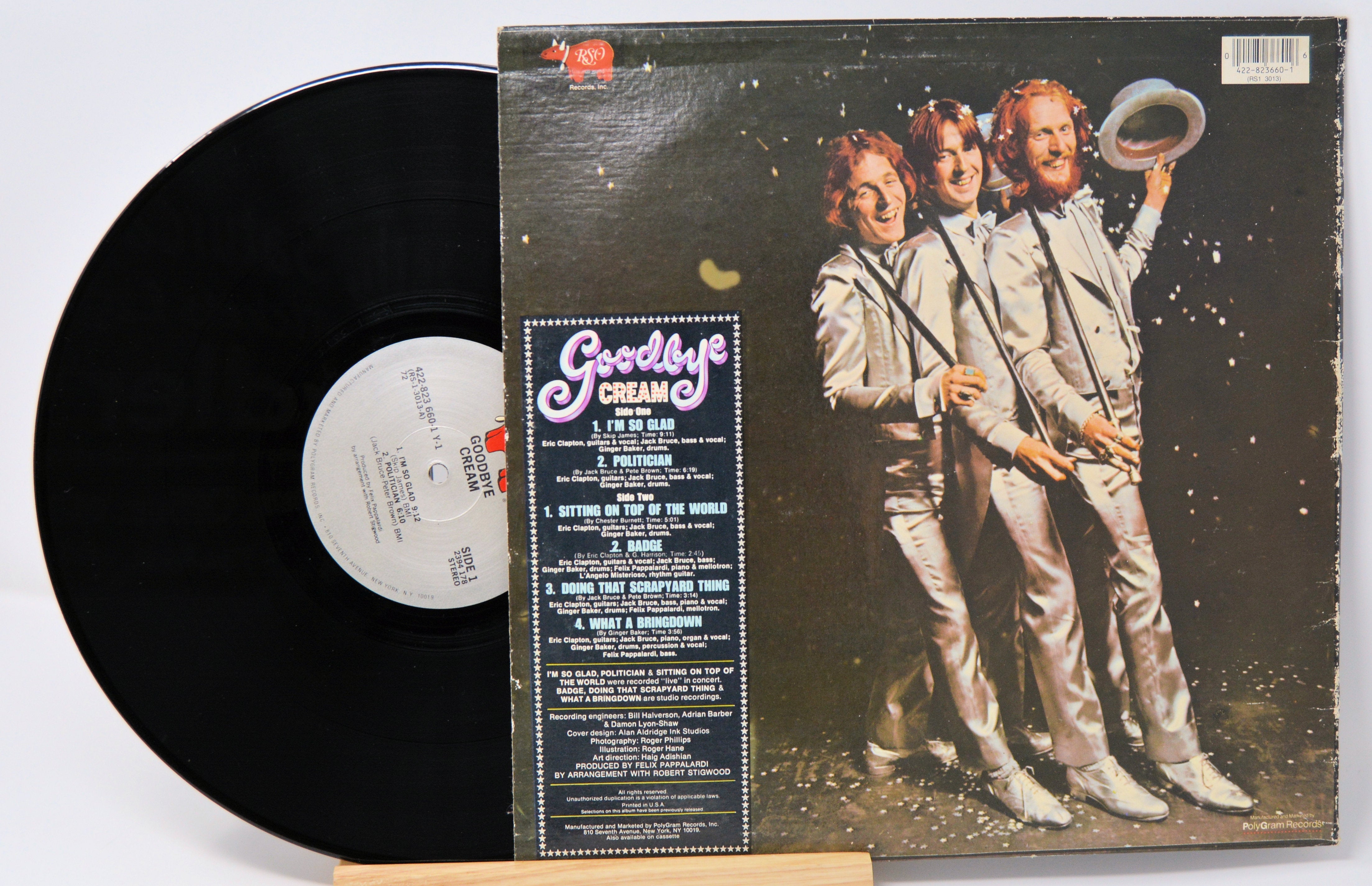 Cream - Goodbye Cream, Used Vinyl Record Album LP – Joe's Albums