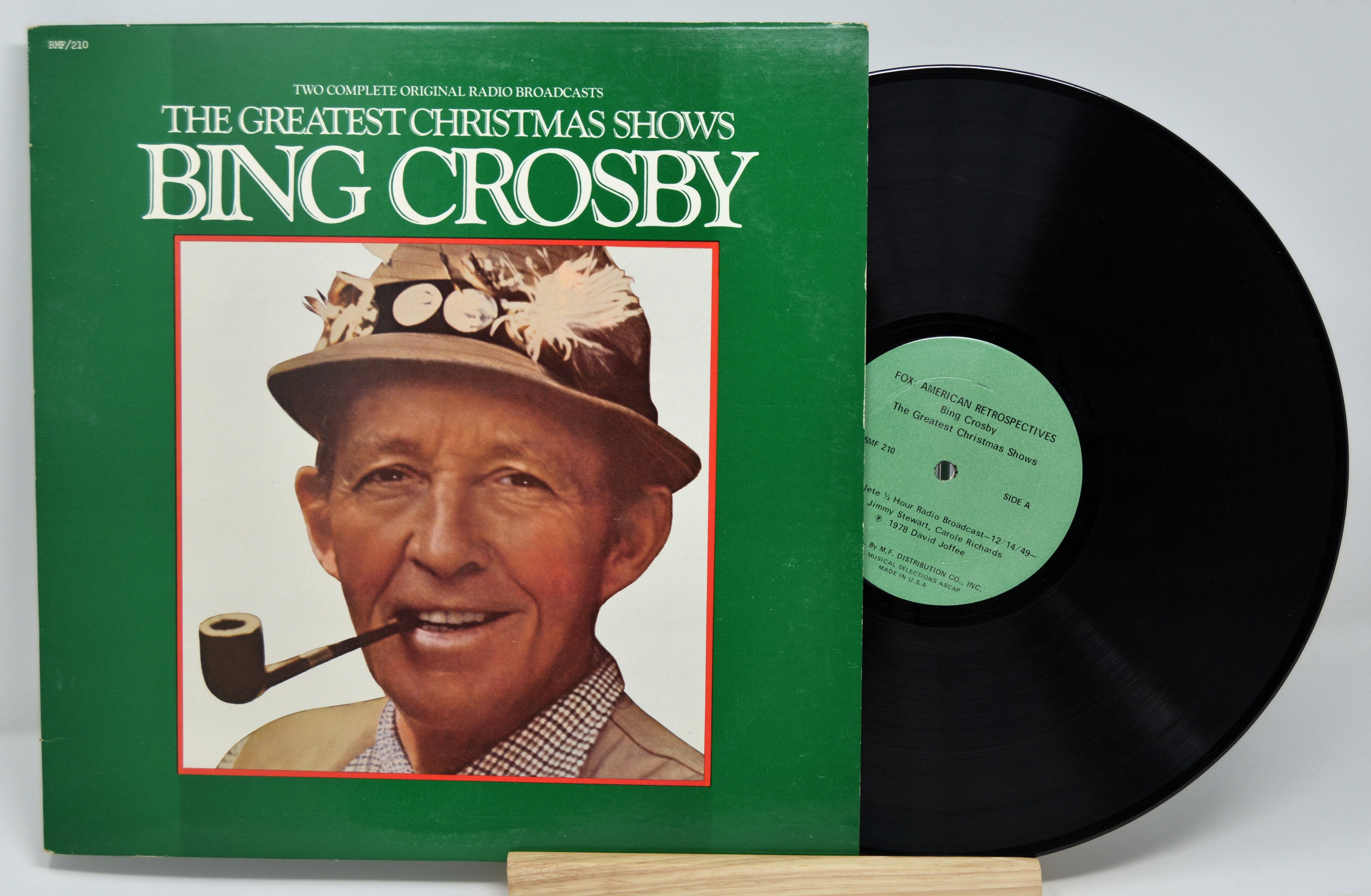 Bing Crosby - Greatest Christmas Shows, Vinyl Record Album LP – Joe's ...
