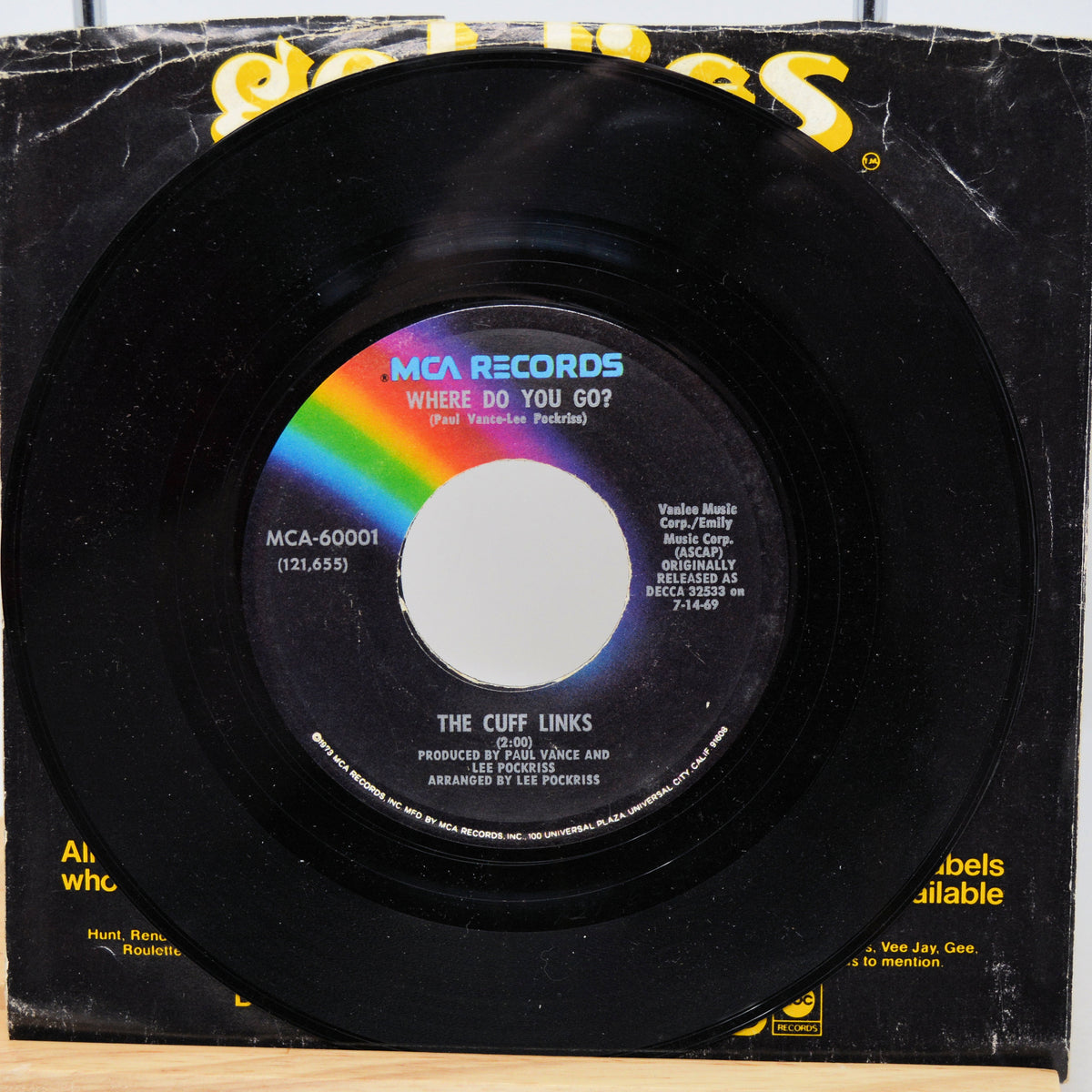 Cuff Links, The - Tracy – Joe's Albums