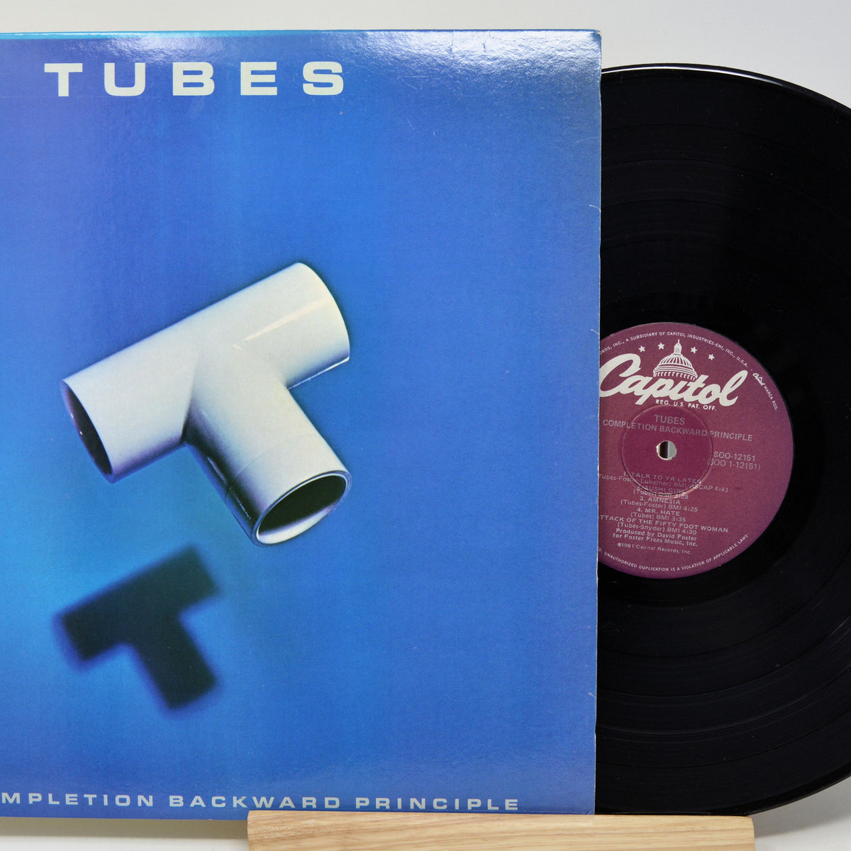 The Tubes - The Completion Backward Principle, Vinyl Record Album LP ...