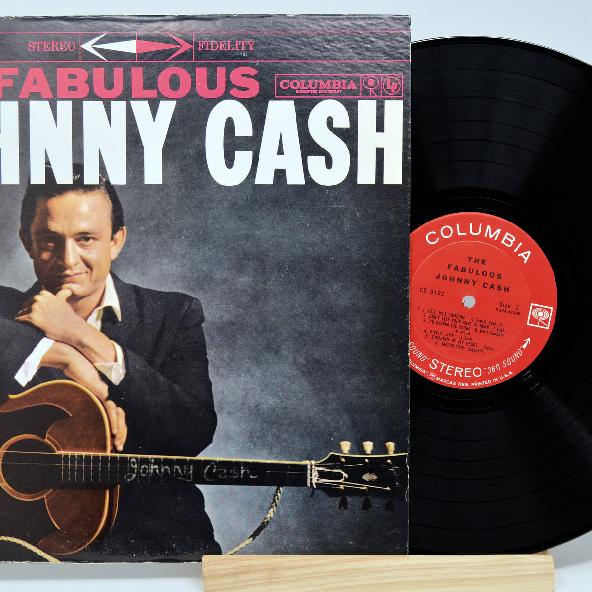 Johnny Cash - The Fabulous (2-Eye), Vinyl Record Album LP, Orginal ...