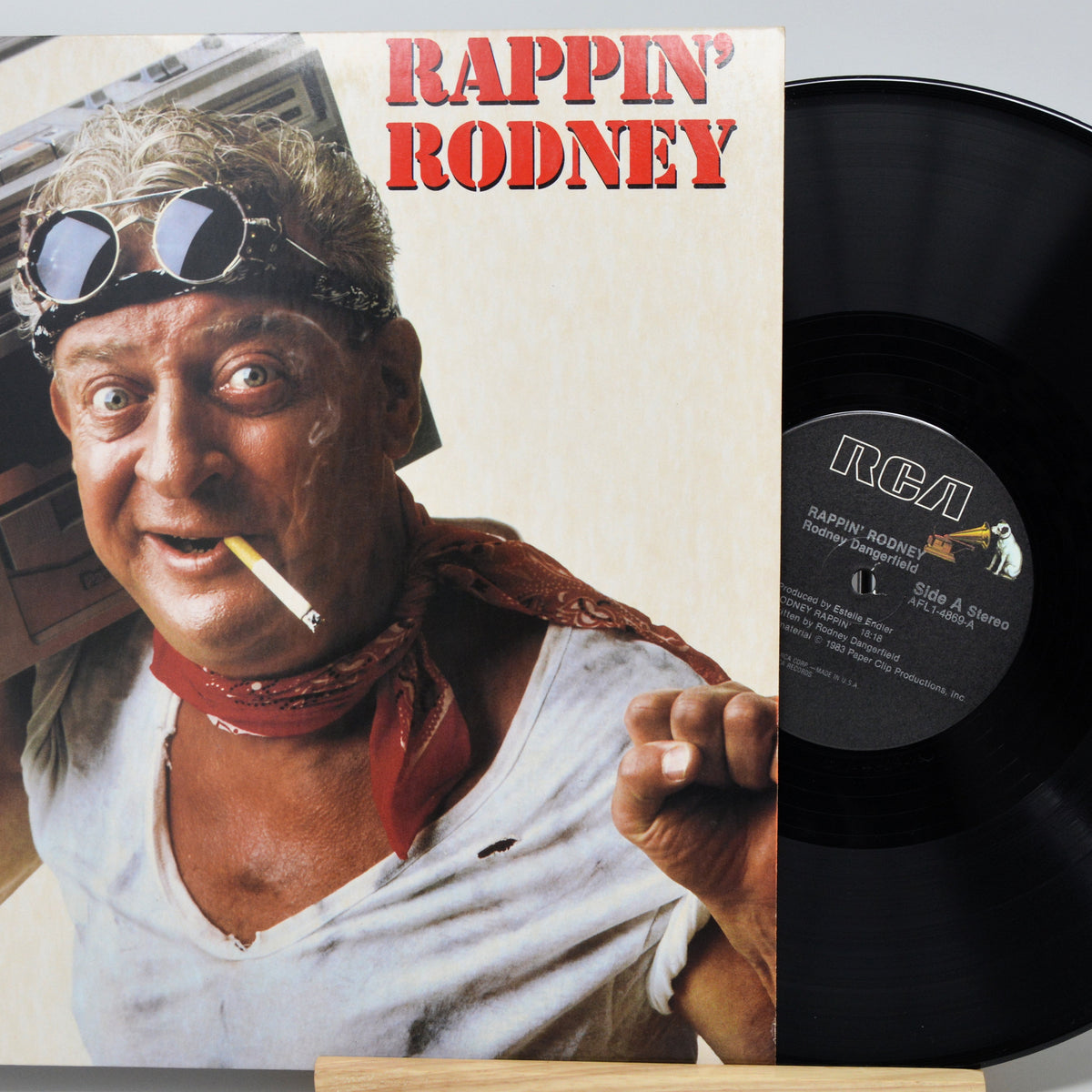 Rodney Dangerfield - Rappin Rodney, Vinyl Record Album LP, Comedy – Joe ...