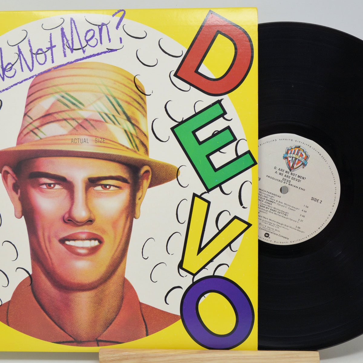 Devo - Are We Not Men, Vinyl Record Album LP, Warner – Joe's Albums