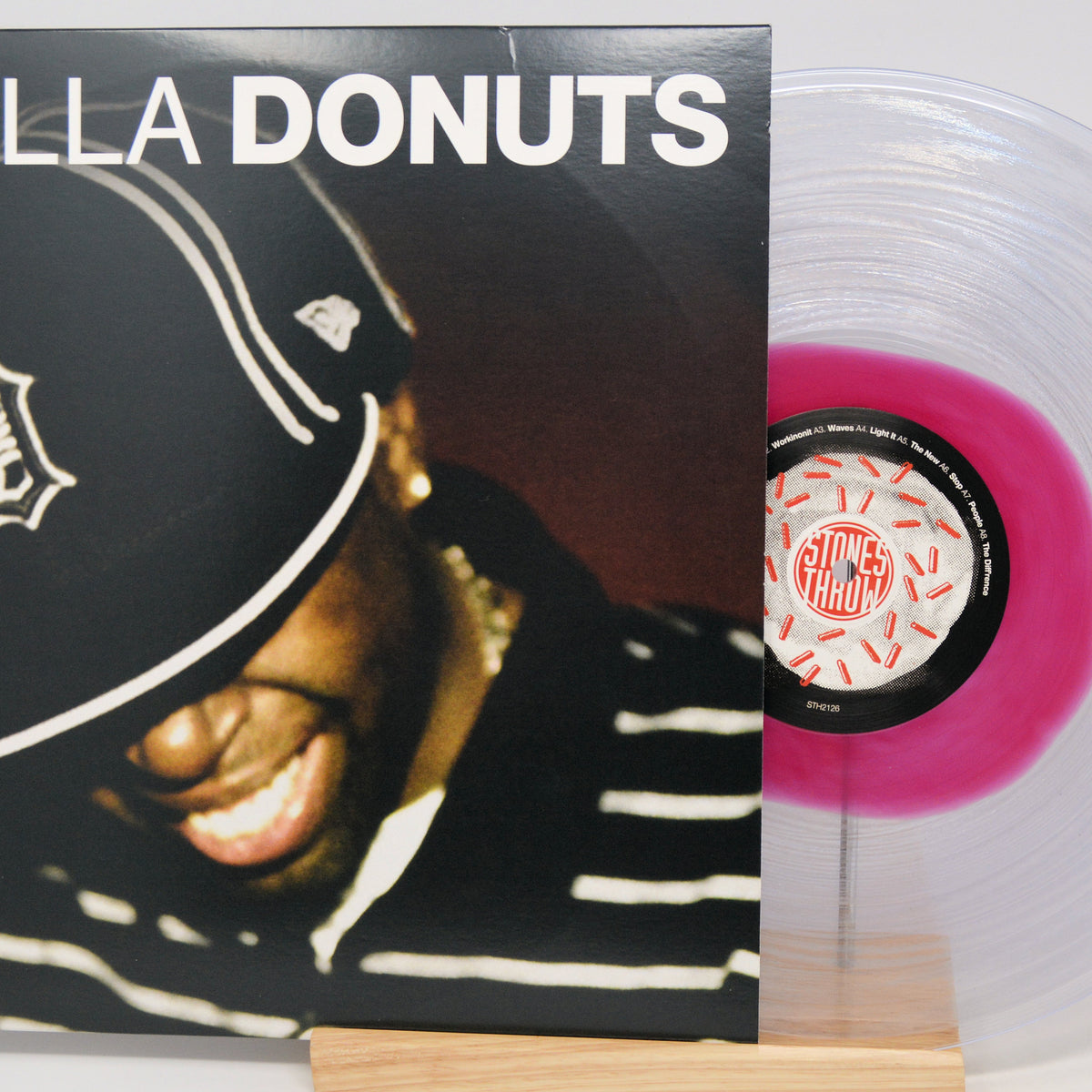 J Dilla - Donuts, Vinyl Record Album 2LP, Jelly Red & Clear – Joe's Albums