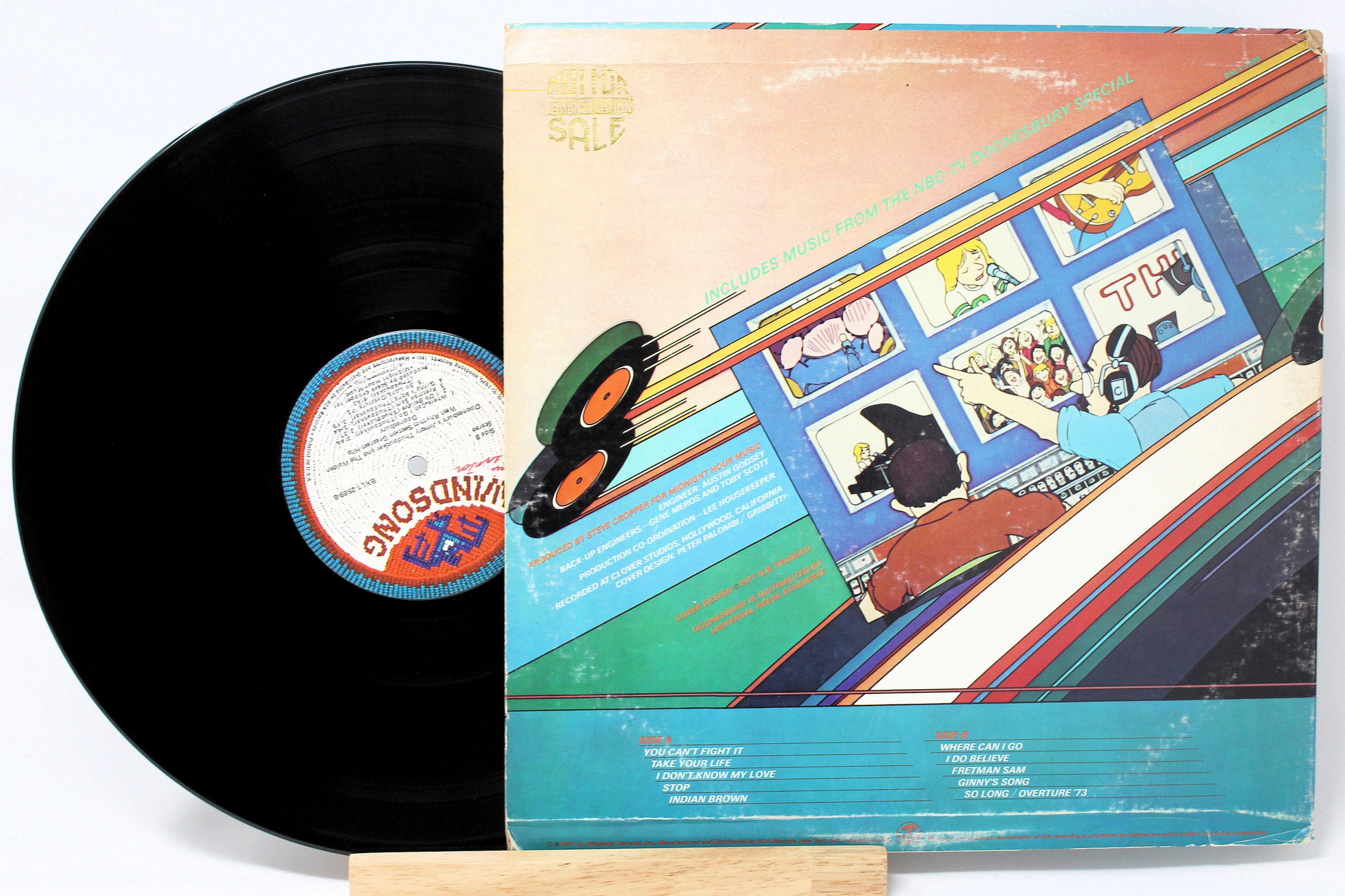 Doonesbury - Jimmy Thudpucker Greatest Hits. Vinyl Record Album LP ...