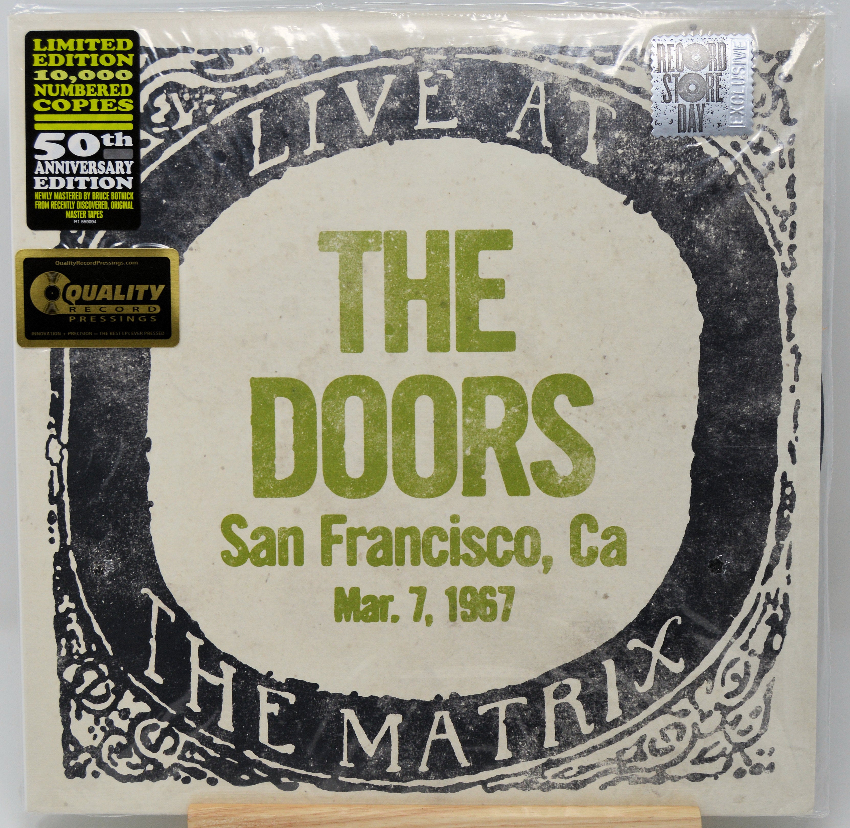 The Doors - Live At The Matrix, Vinyl Record Album LP, RSD 2017 – Joe's ...
