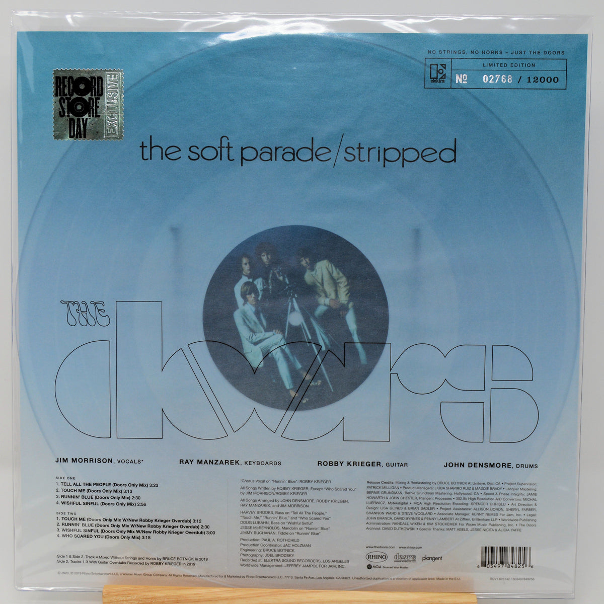 The Doors - Soft Parade / Stripped, Vinyl Record Album, Clear – Joe's ...
