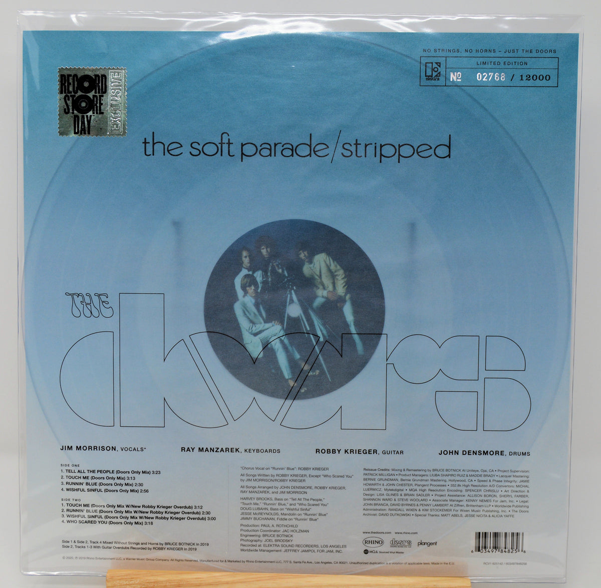 The Doors - Soft Parade / Stripped, Vinyl Record Album, Clear – Joe's ...