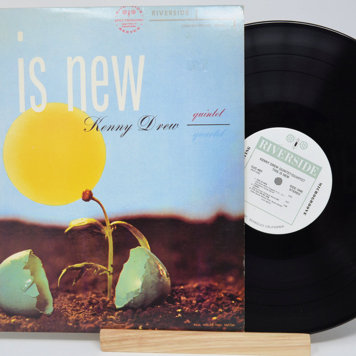 Kenny Drew - This Is New, Vinyl Record Album LP, Riverside RLP 12-236 ...
