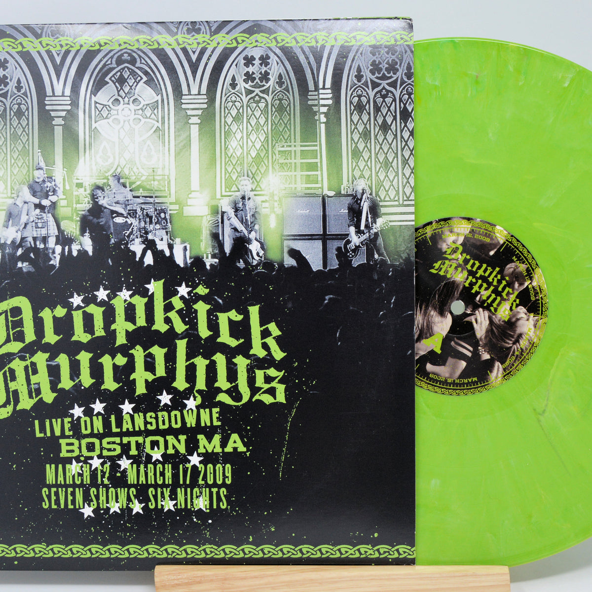 Dropkick Murphys - Live On Lansdowne St, Vinyl Record Album 2LP, Green ...