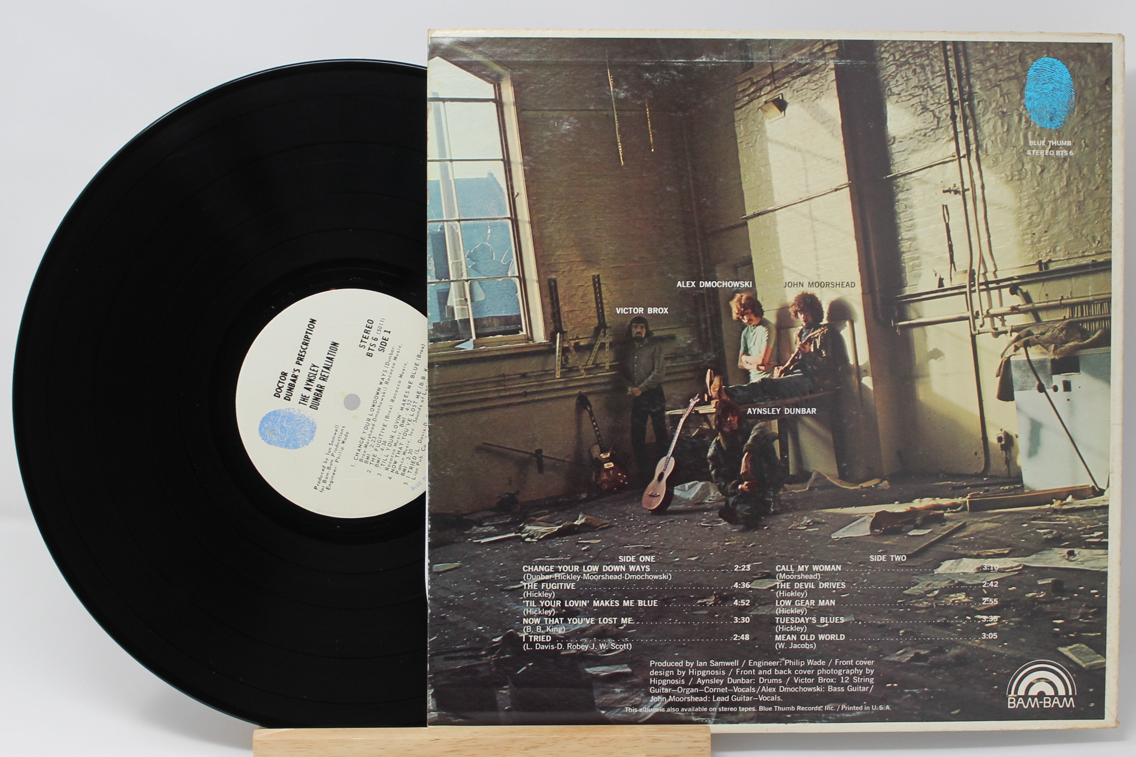 Aynsley Dunbar Retaliation - Doctor Dunbar's Prescription, Vinyl LP ...