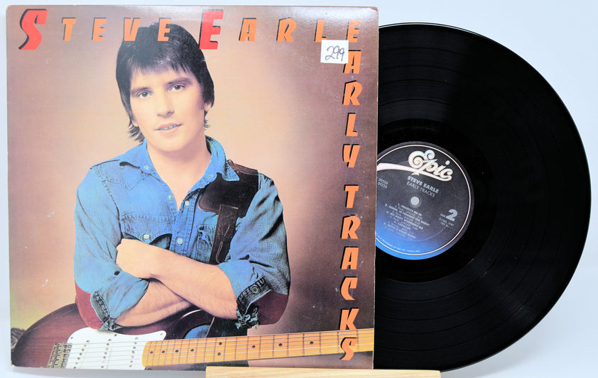 Steve Earle - Early Tracks, Vinyl Record Album LP, Epic – Joe's Albums
