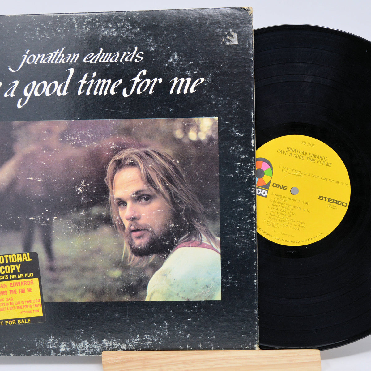 Jonathan Edwards - Have A Good Time For Me, Vinyl Record Album LP – Joe ...