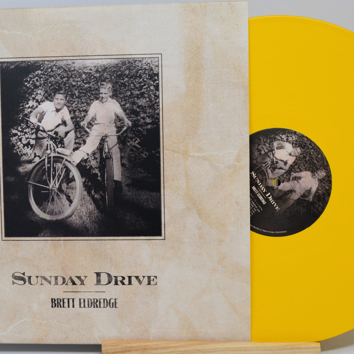 Brett Eldredge - Sunday Drive, Vinyl Record Album LP, Yellow – Joe's Albums