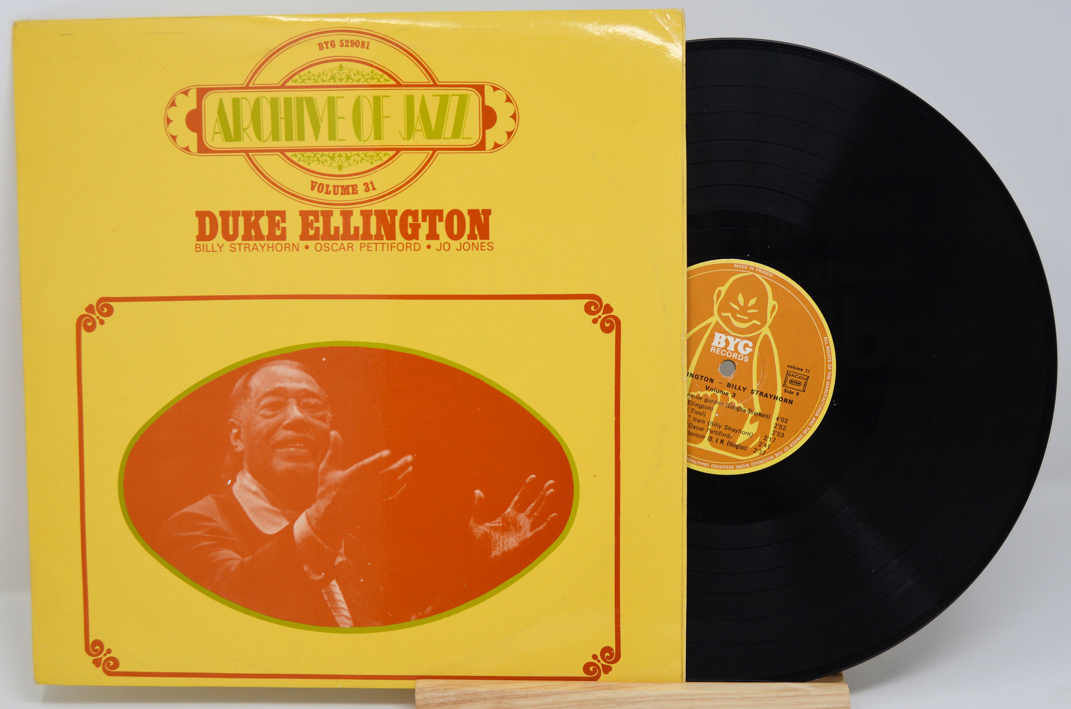 Duke Ellington - Archive Of Jazz, Vinyl Record Album LP, BYG 529081 ...