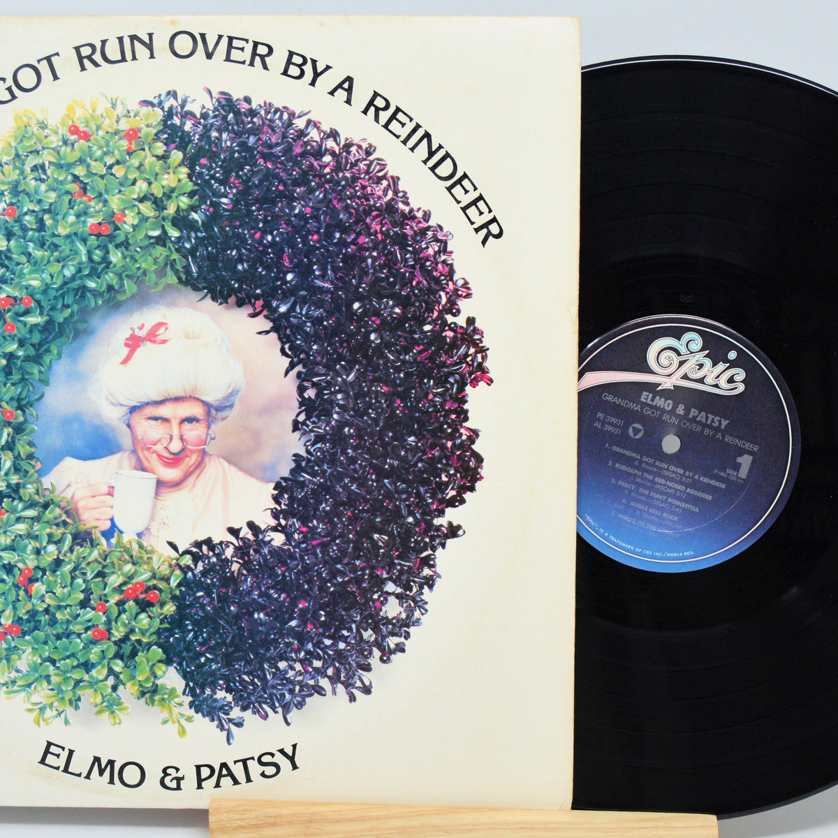 Elmo & Patsy - Grandma Got Run Over, Vinyl Record Album LP, Used – Joe ...
