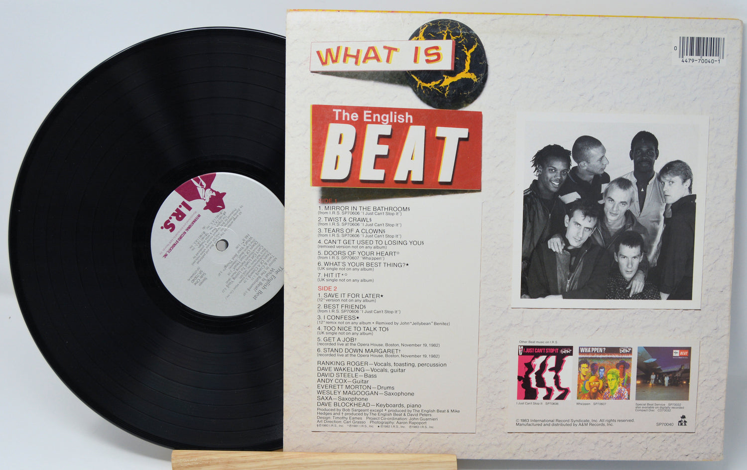 English Beat, The - What Is Beat? - Vinyl Record Album, Used – Joe's Albums