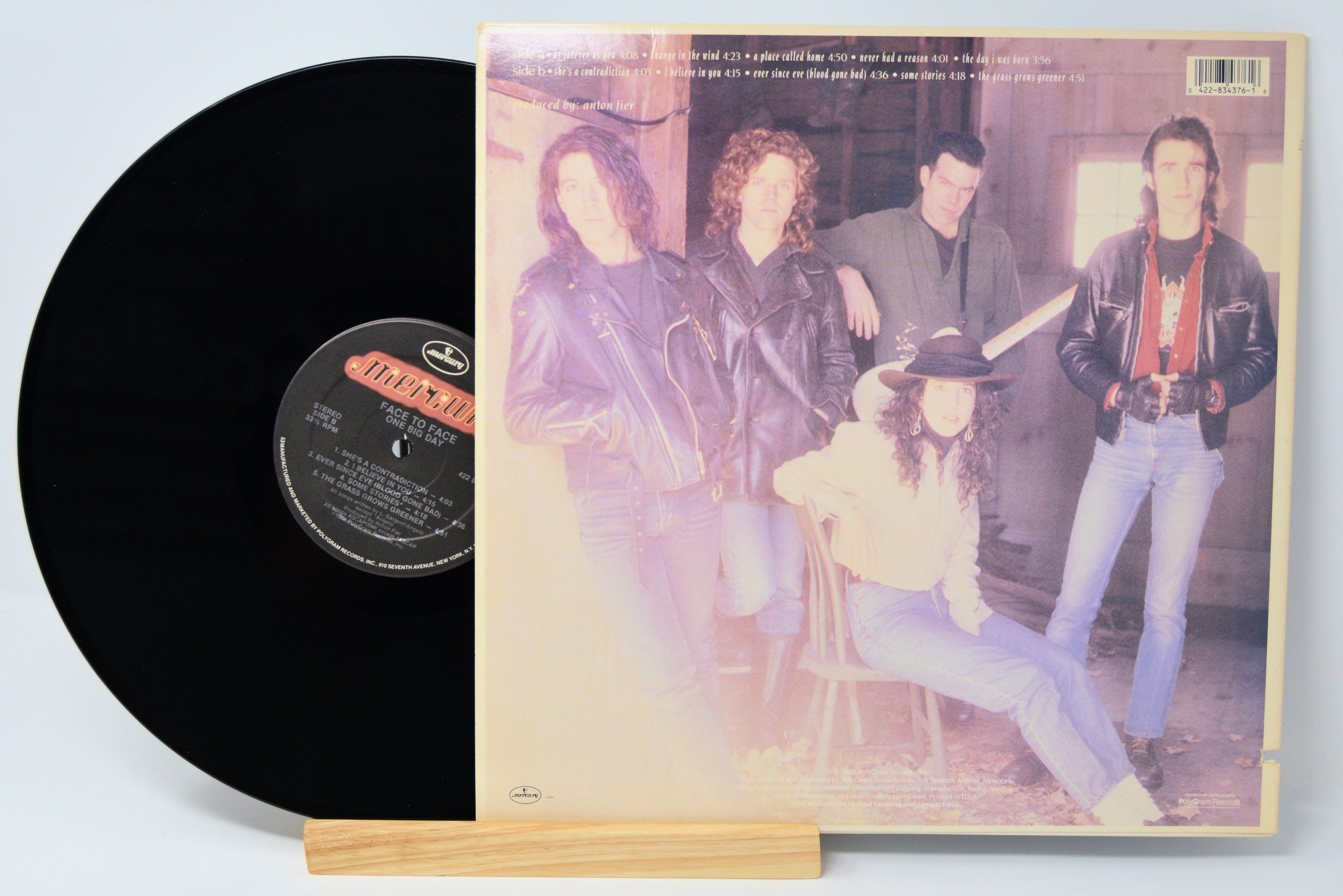 Face To Face - One Big Day, vinyl Record Album LP, Mercury – Joe's Albums