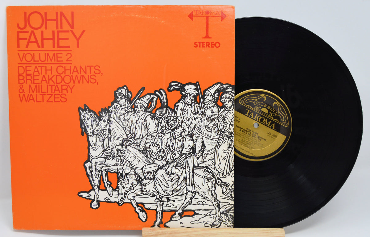 John Fahey - Vol 2 Death Chants, Breakdowns, Vinyl Record Album LP ...
