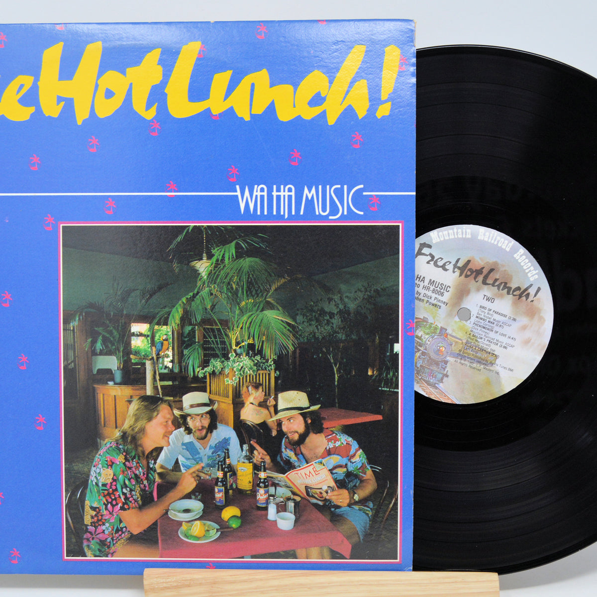 Free Hot Lunch! - Wa Ha Music, Vinyl Record Album LP, Survival Graphics ...