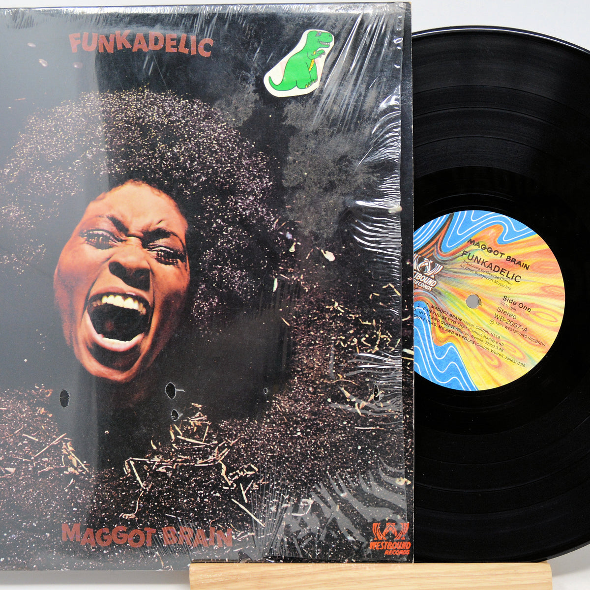 Funkadelic - Maggot Brain, Vinyl Record Album LP, George Clinton, 1989 ...