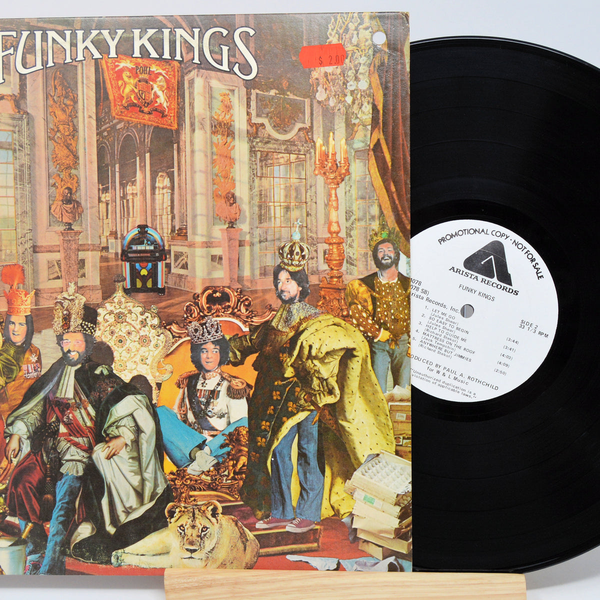 Funky Kings - Self Titled, Vinyl Record Album LP, Arista AL 4078 – Joe ...