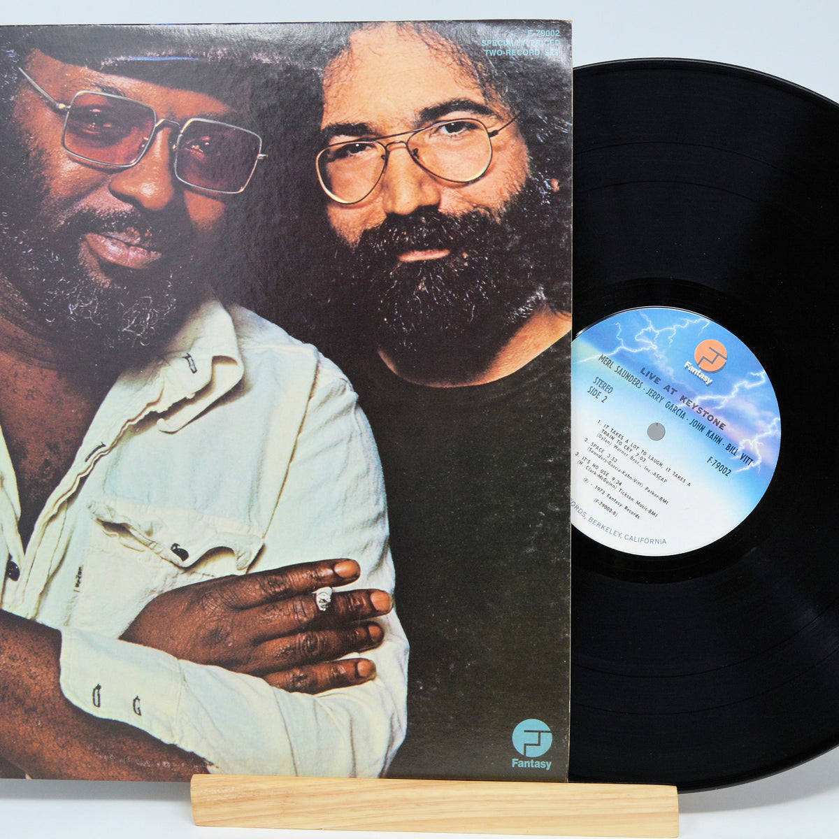Jerry Garcia / Mel Saunders - Live At Keystone, Vinyl Record 2LP – Joe ...